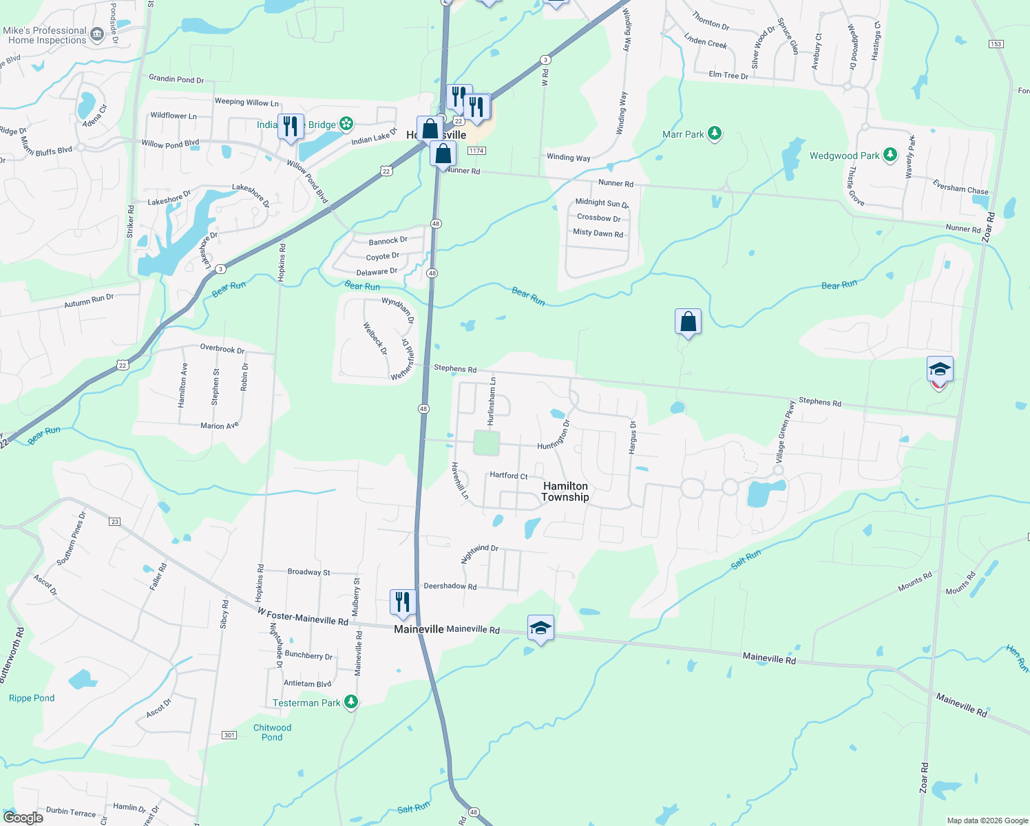 194 Heffron Circle, Maineville OH - Walk Score