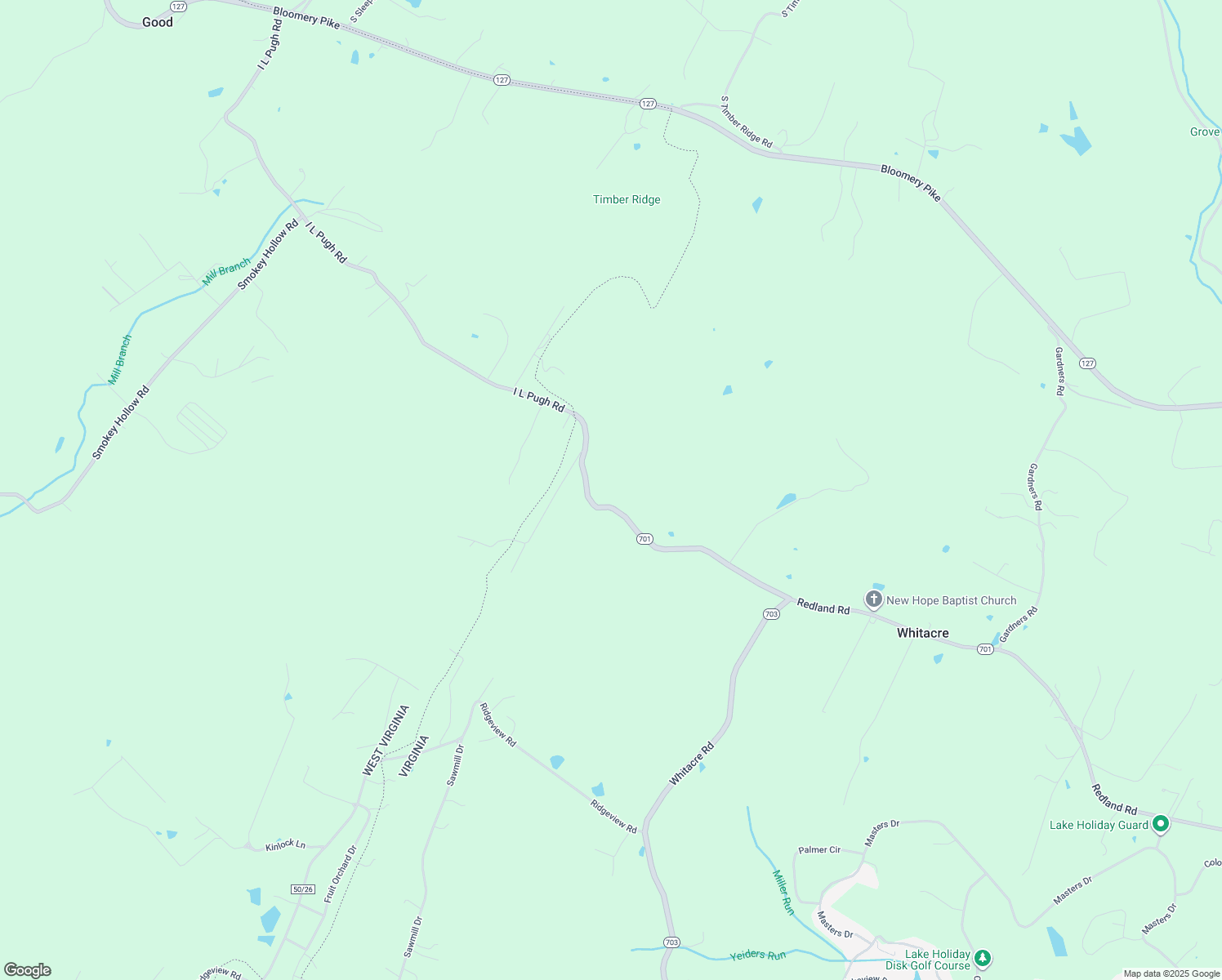 1300 Redland Road, Cross Junction VA - Walk Score