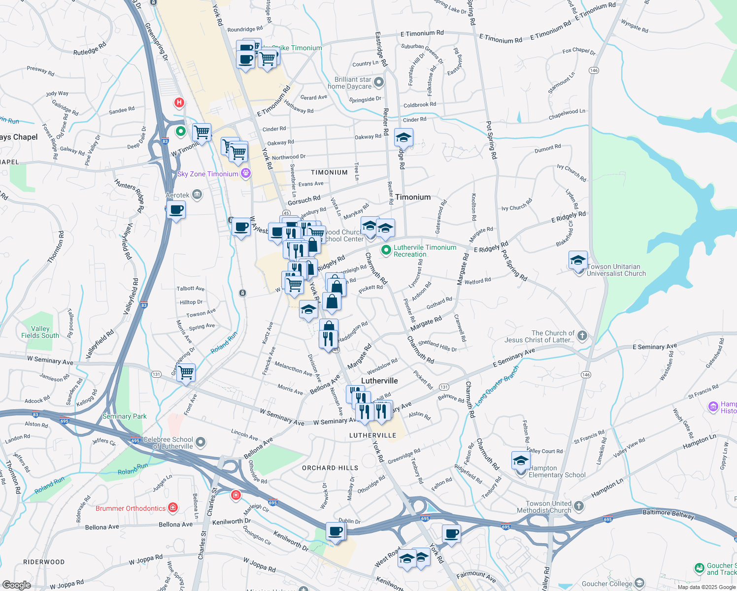 6 Dunwich Road, Lutherville-Timonium MD - Walk Score