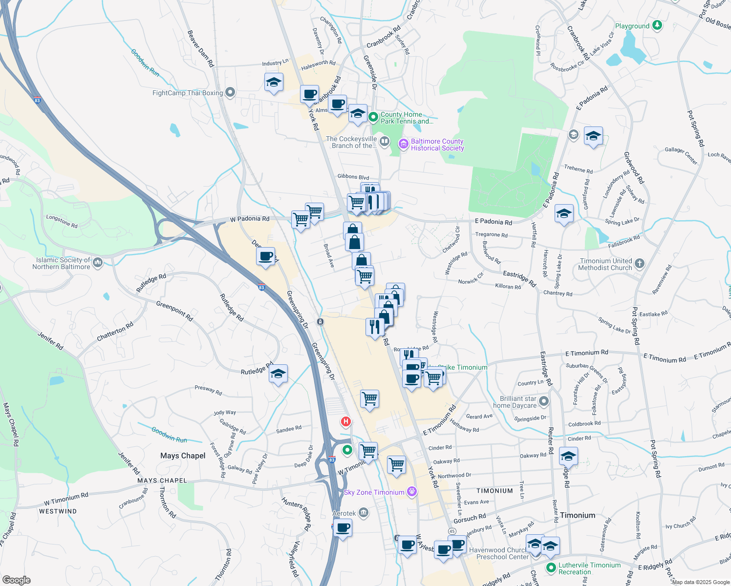 2320 York Road, Lutherville-Timonium MD - Walk Score
