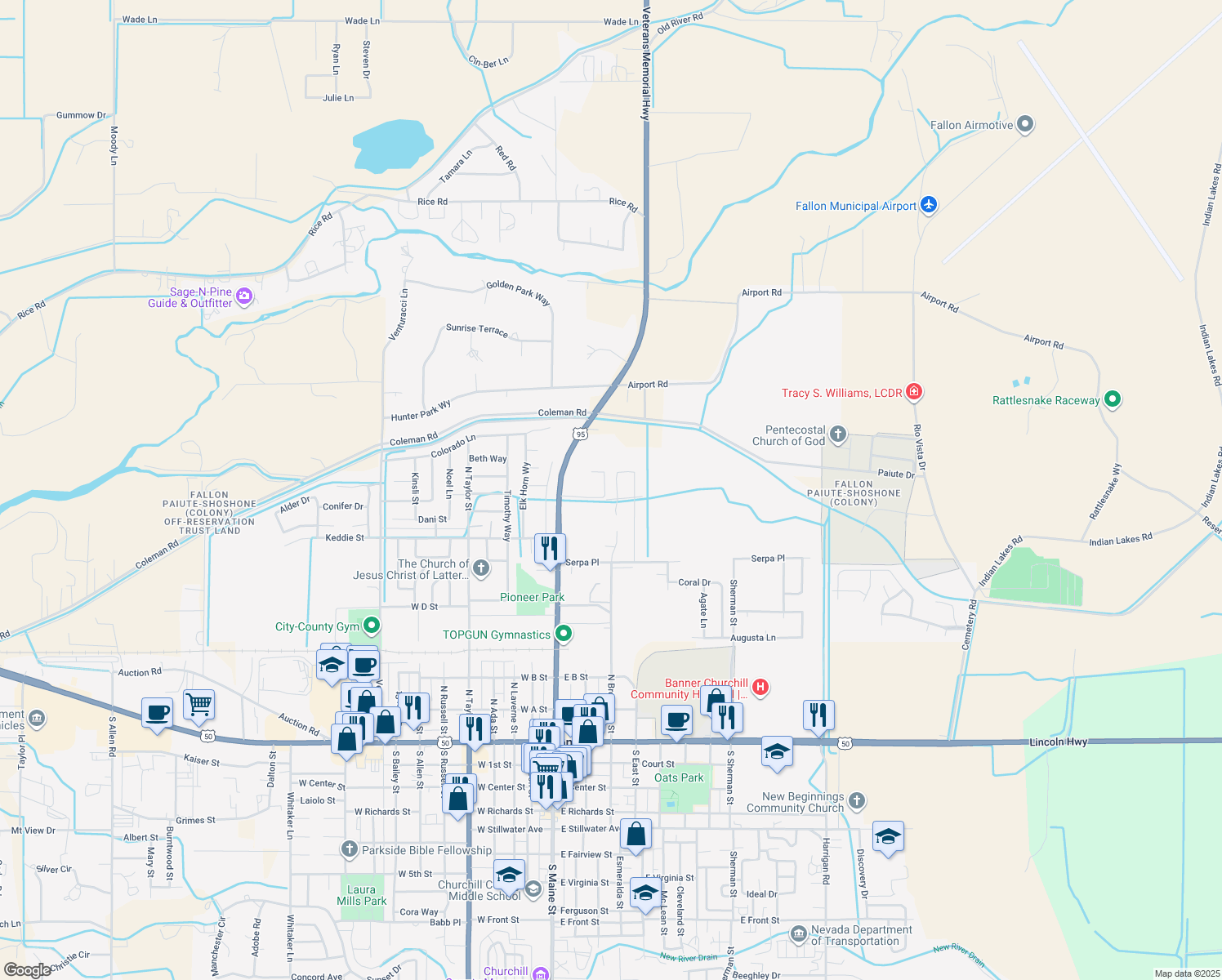 71 North Maine Street, Fallon NV - Walk Score
