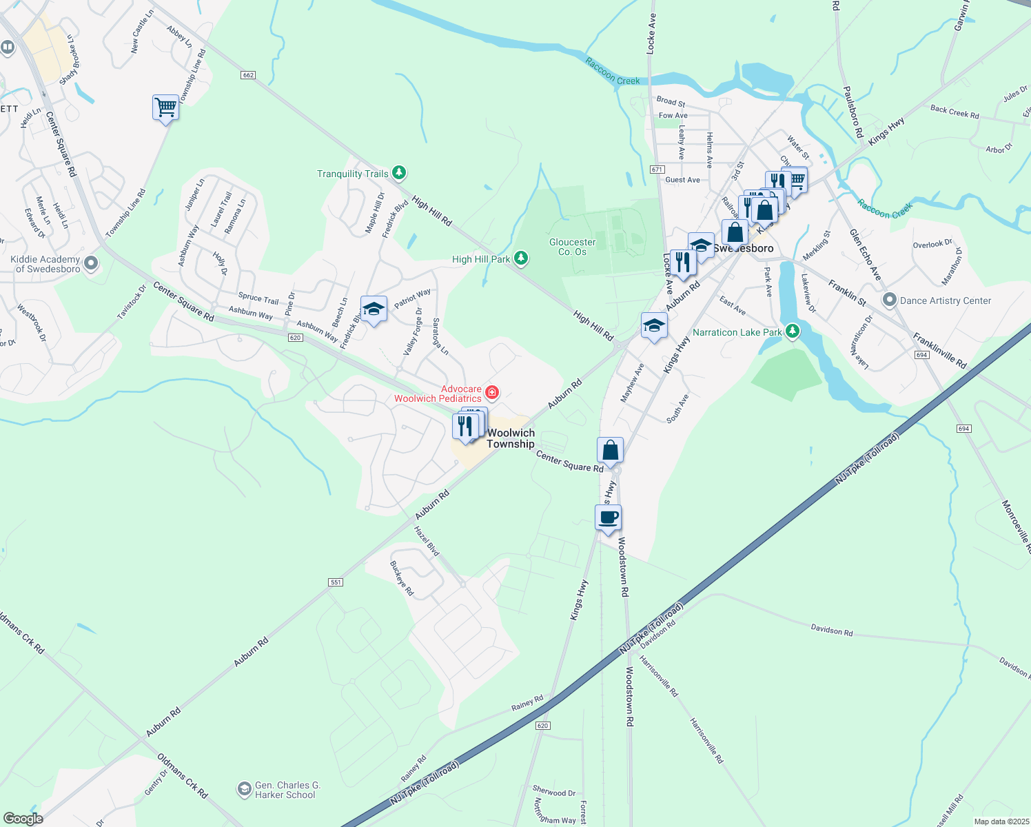 Lexington Road, Woolwich Township NJ - Walk Score