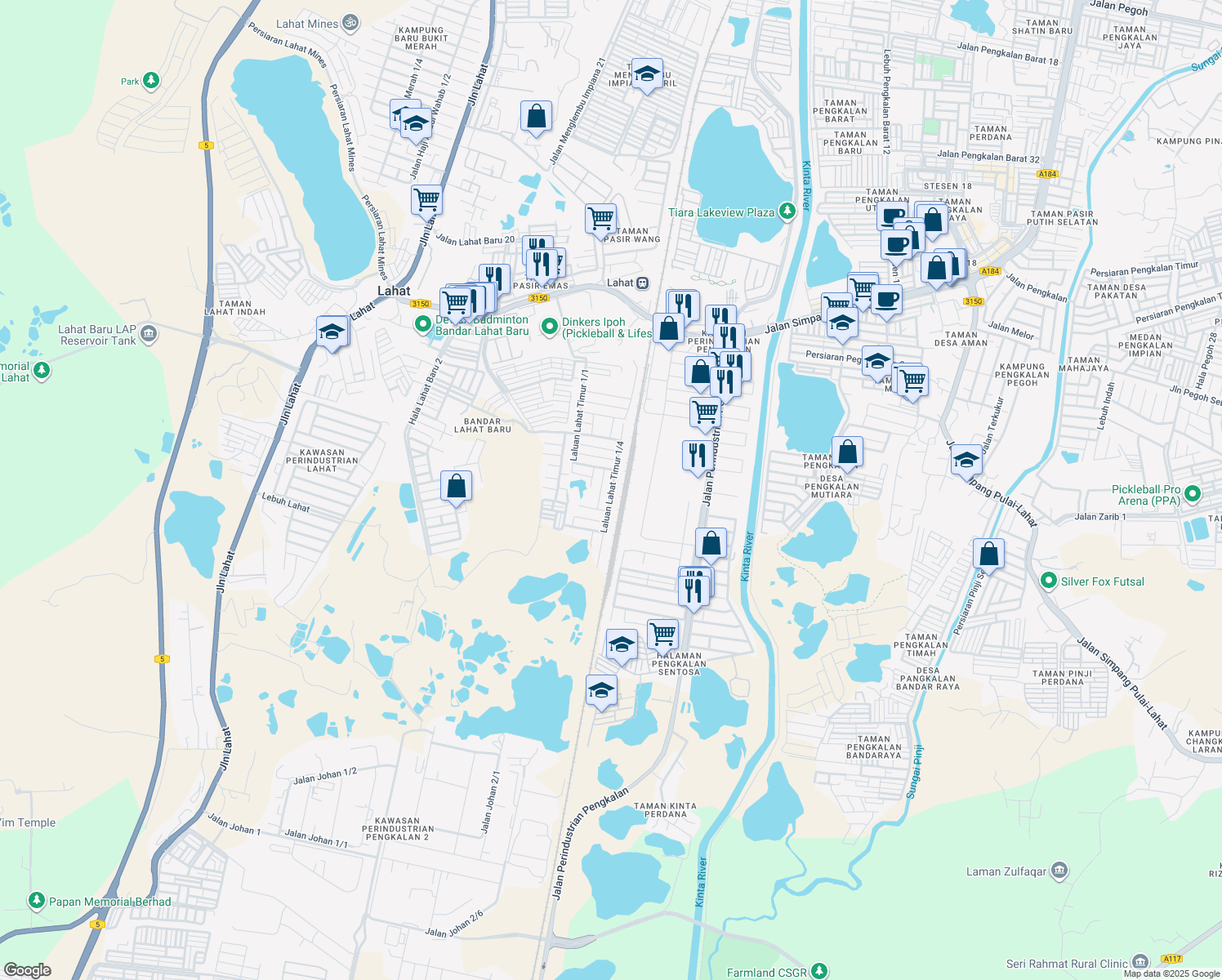 Laluan Lahat Timur 1/4, Ipoh Perak - Walk Score