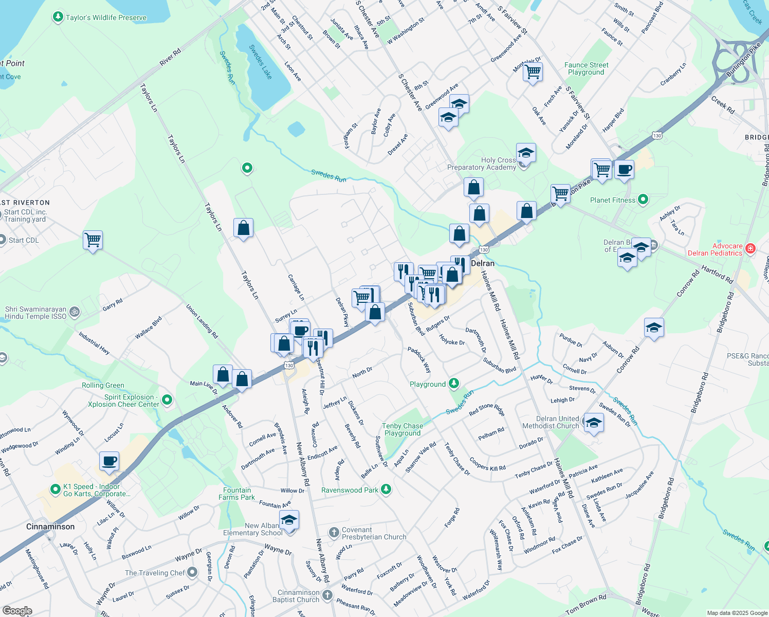 3001 Route 130, South, DELRAN NJ - Walk Score