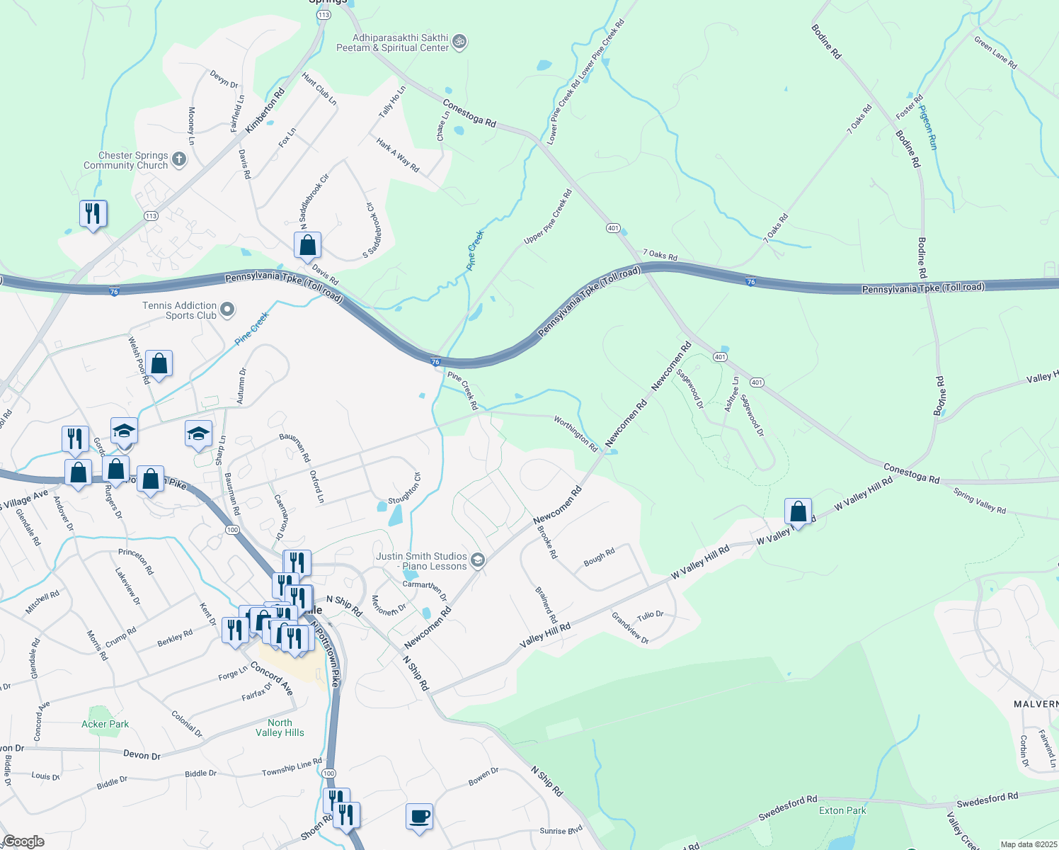 512 Worthington Road, Chester Springs PA - Walk Score
