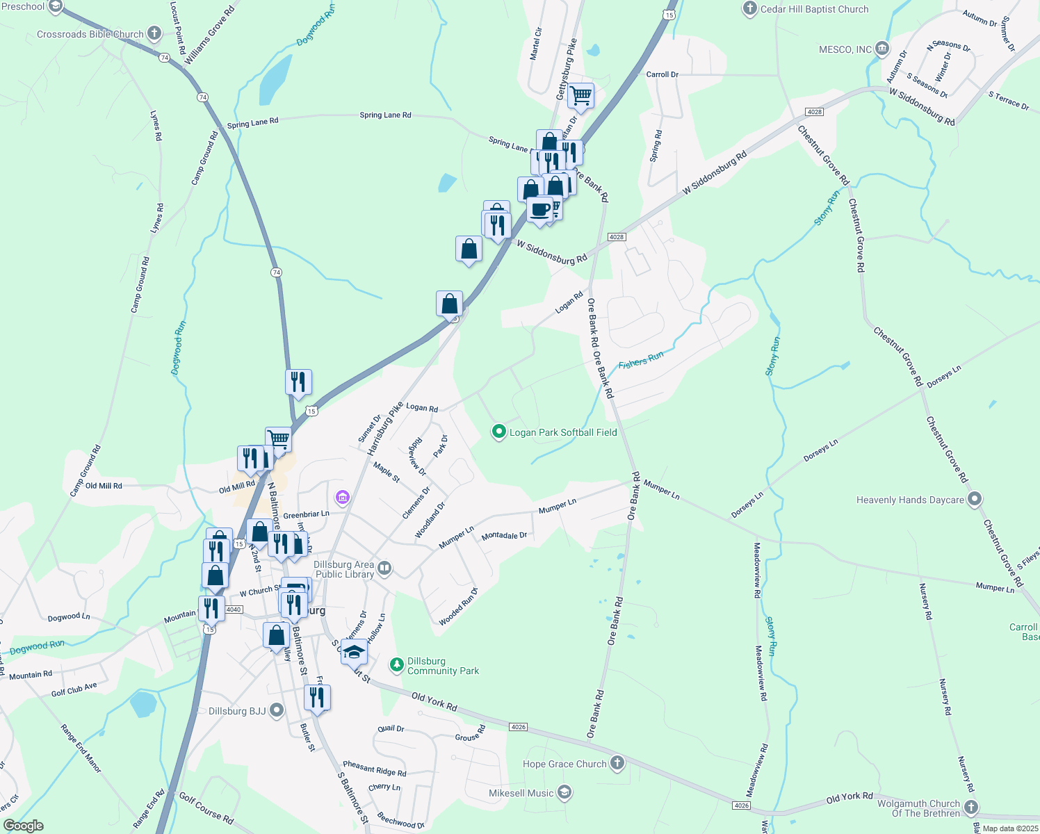 Santa Anita Drive, Dillsburg PA - Walk Score