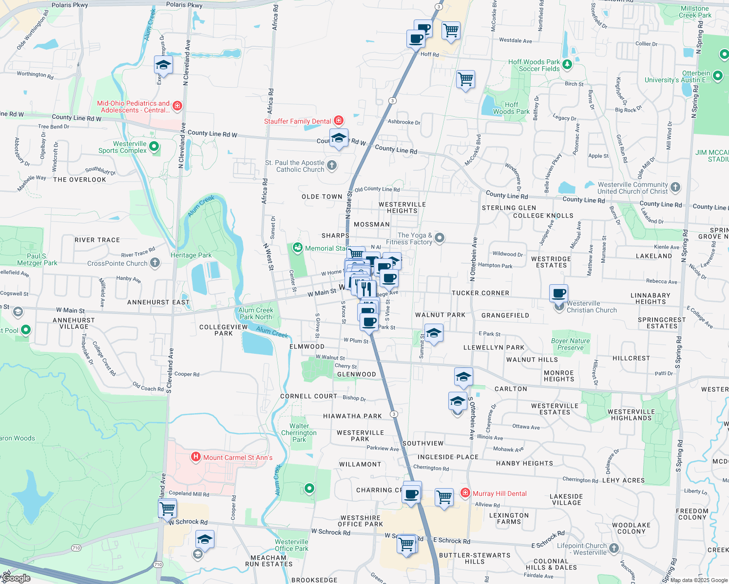 14 North State Street, Westerville OH - Walk Score