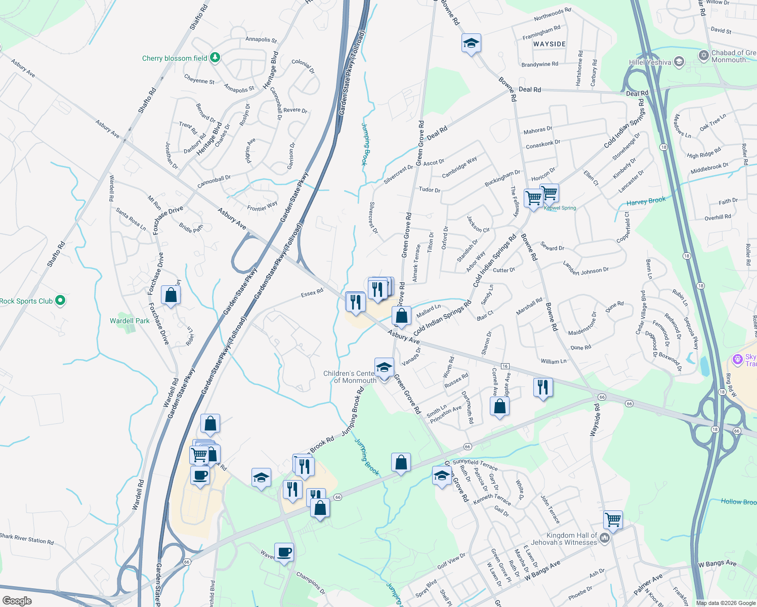 4057 Asbury Avenue, Tinton Falls NJ - Walk Score