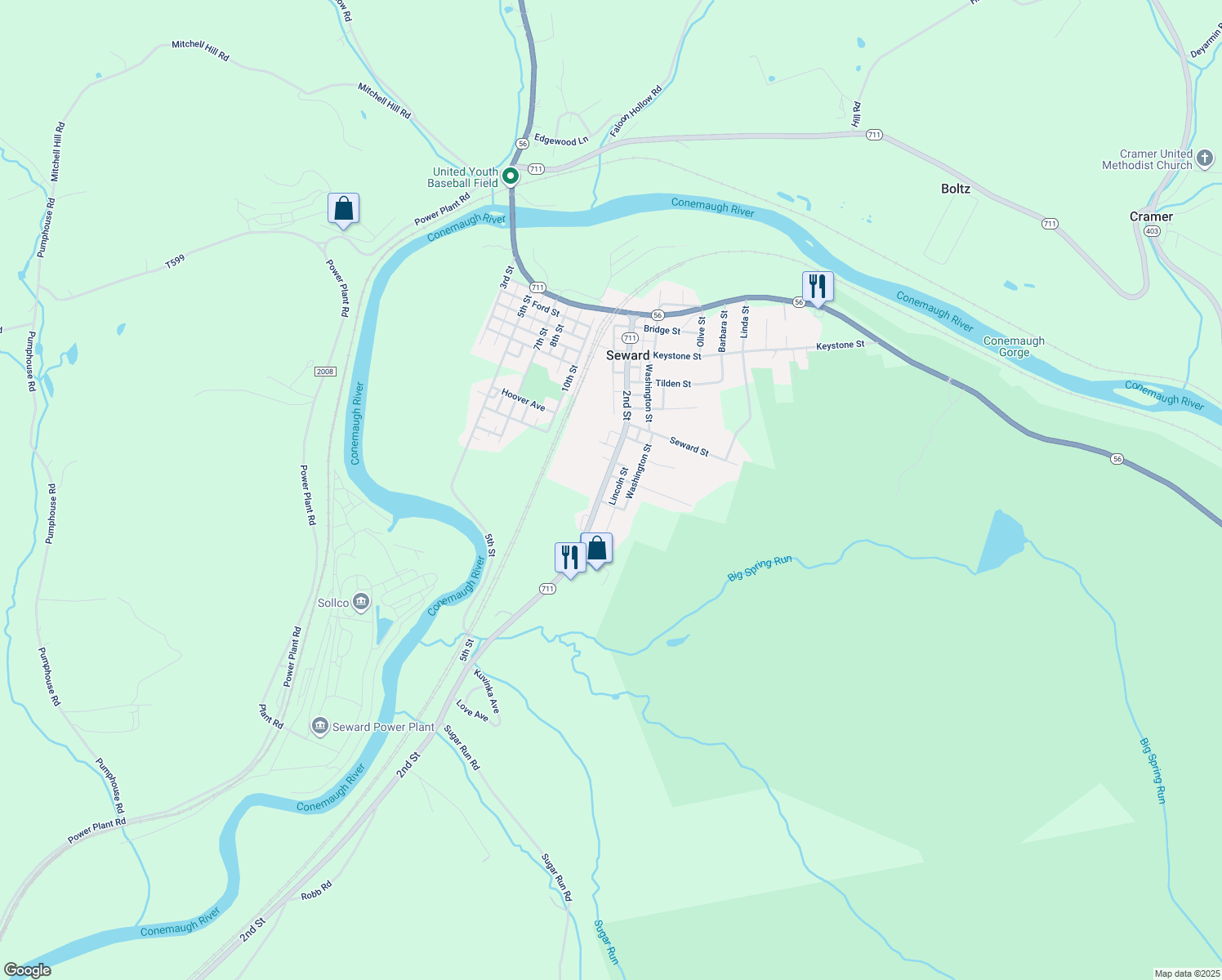 6906 Pennsylvania 711, Seward PA - Walk Score