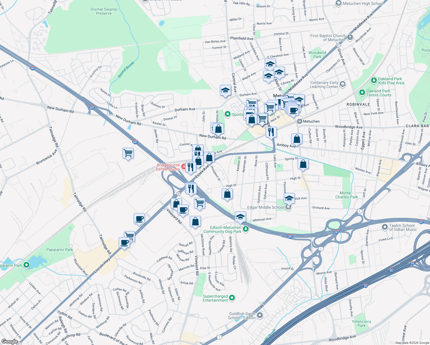 30 Prospect Street, Metuchen NJ - Walk Score