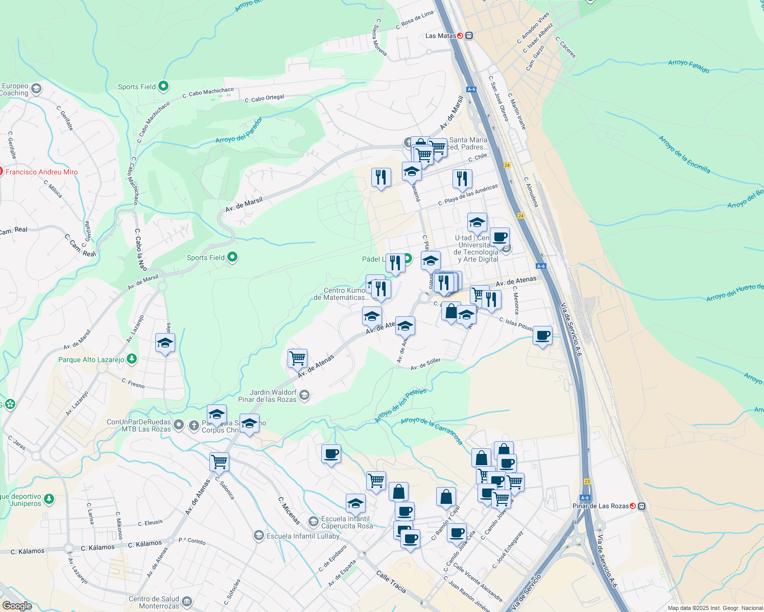 14 Calle Rosas, Las Rozas de Madrid Comunidad de Madrid - Walk Score