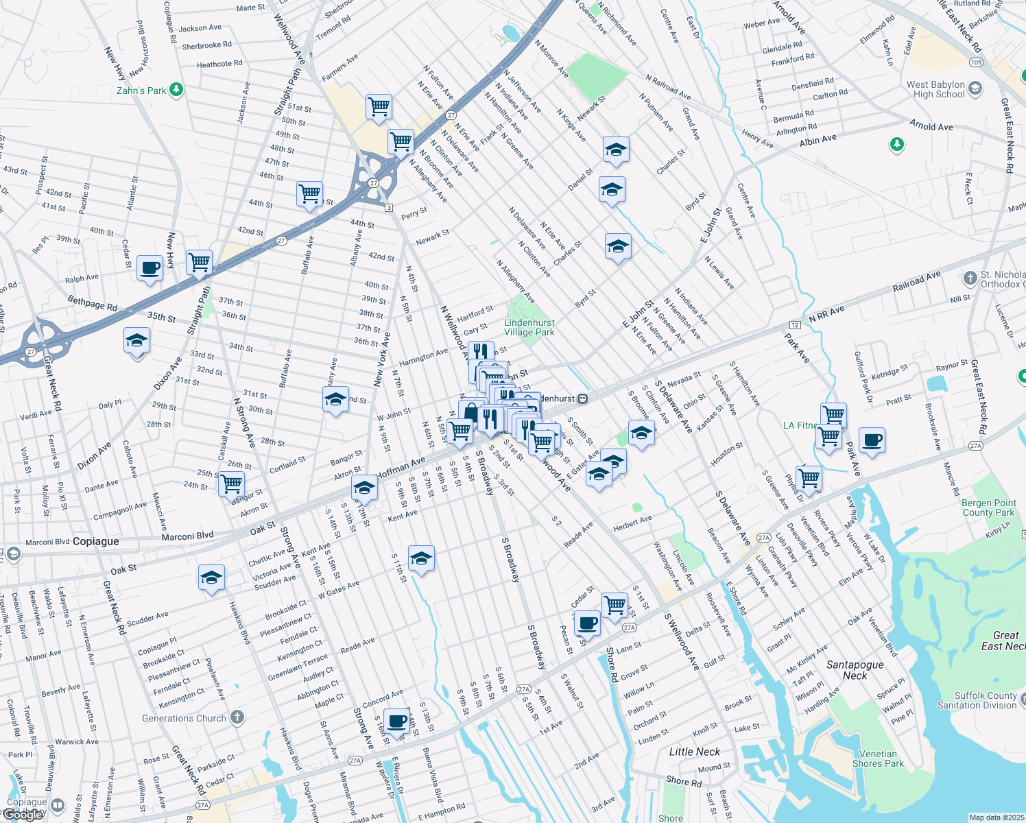 132 North Wellwood Avenue, Lindenhurst NY - Walk Score