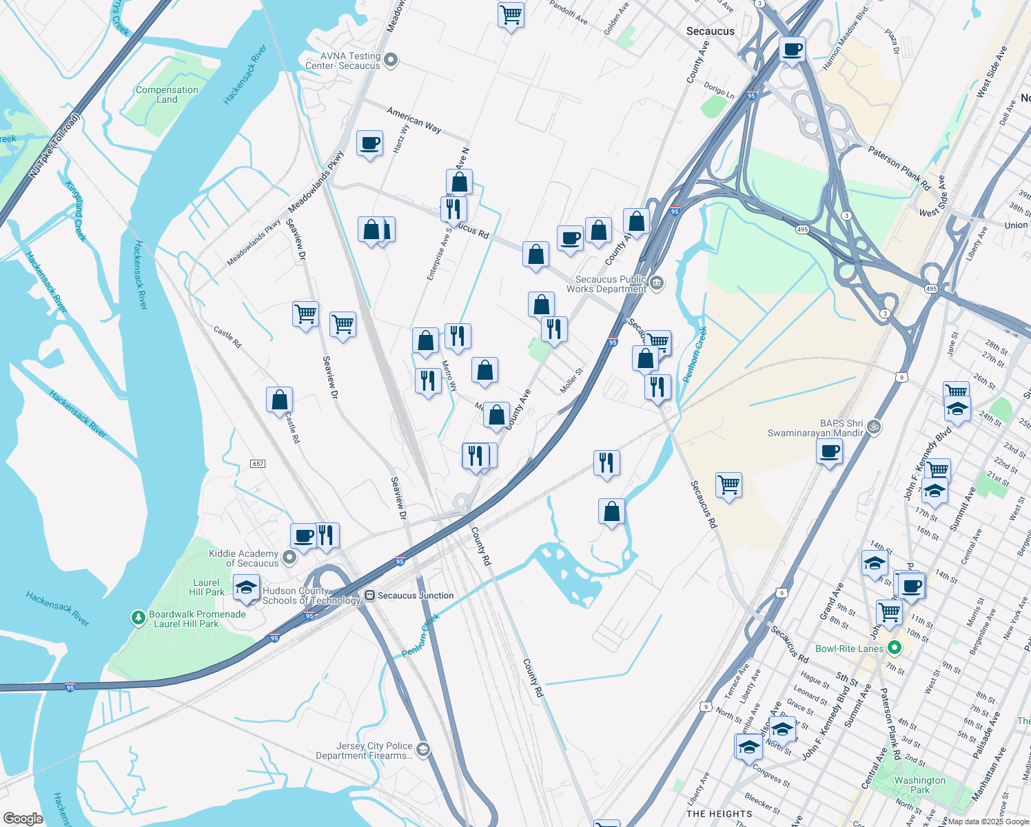158 County Avenue, Secaucus NJ - Walk Score