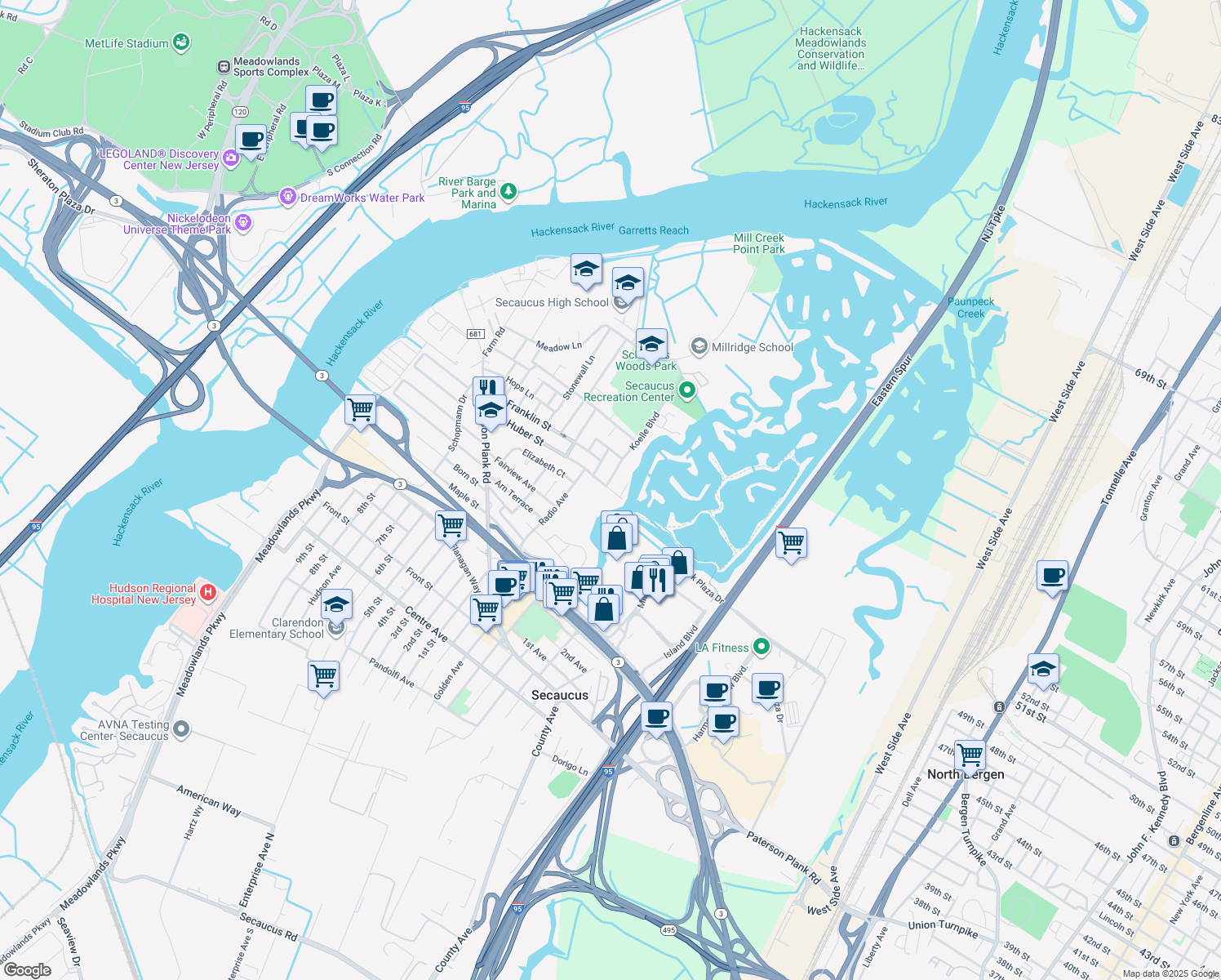 47 Huber Street, Secaucus NJ - Walk Score