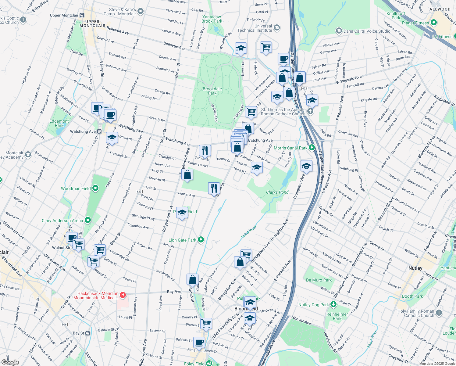 935 Broad Street, Bloomfield NJ - Walk Score