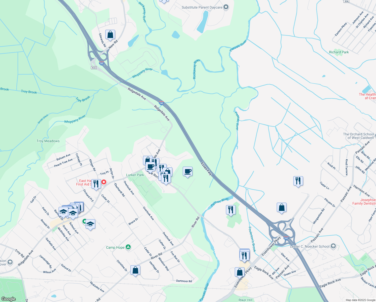 63 Phyldan Road, East Hanover NJ - Walk Score