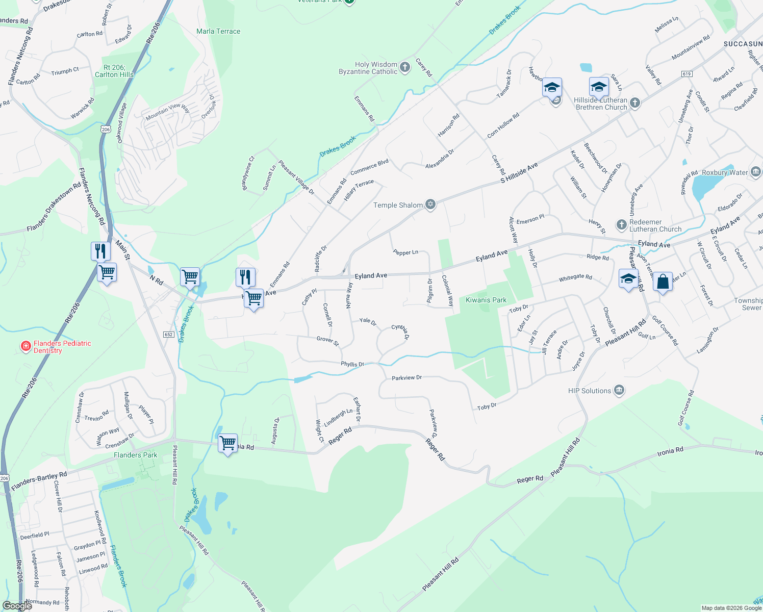 8 Read Road, Roxbury Township NJ - Walk Score