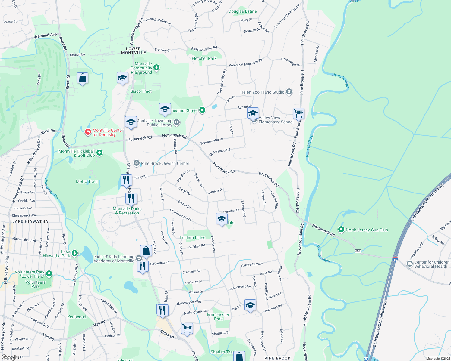 2 Orchard Drive, Montville NJ - Walk Score