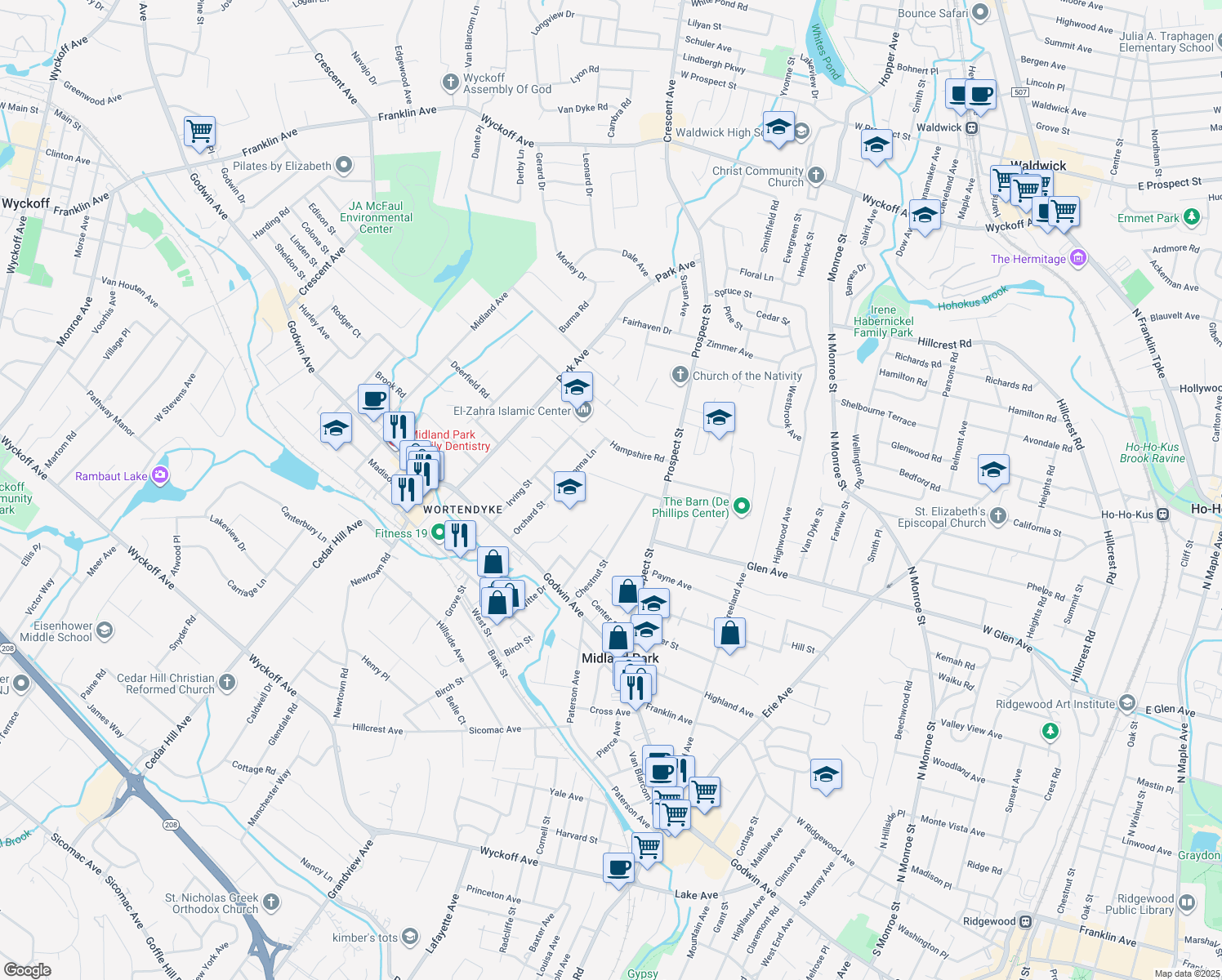 57 West Summit Avenue, Midland Park NJ - Walk Score