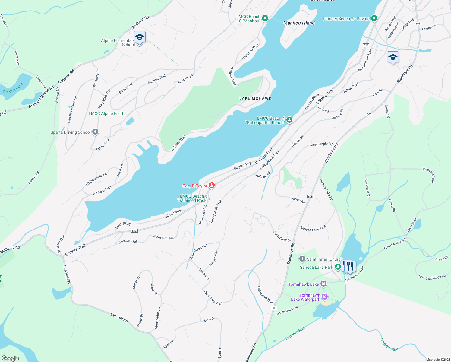 351 East Shore Trail, Lake Mohawk NJ - Walk Score