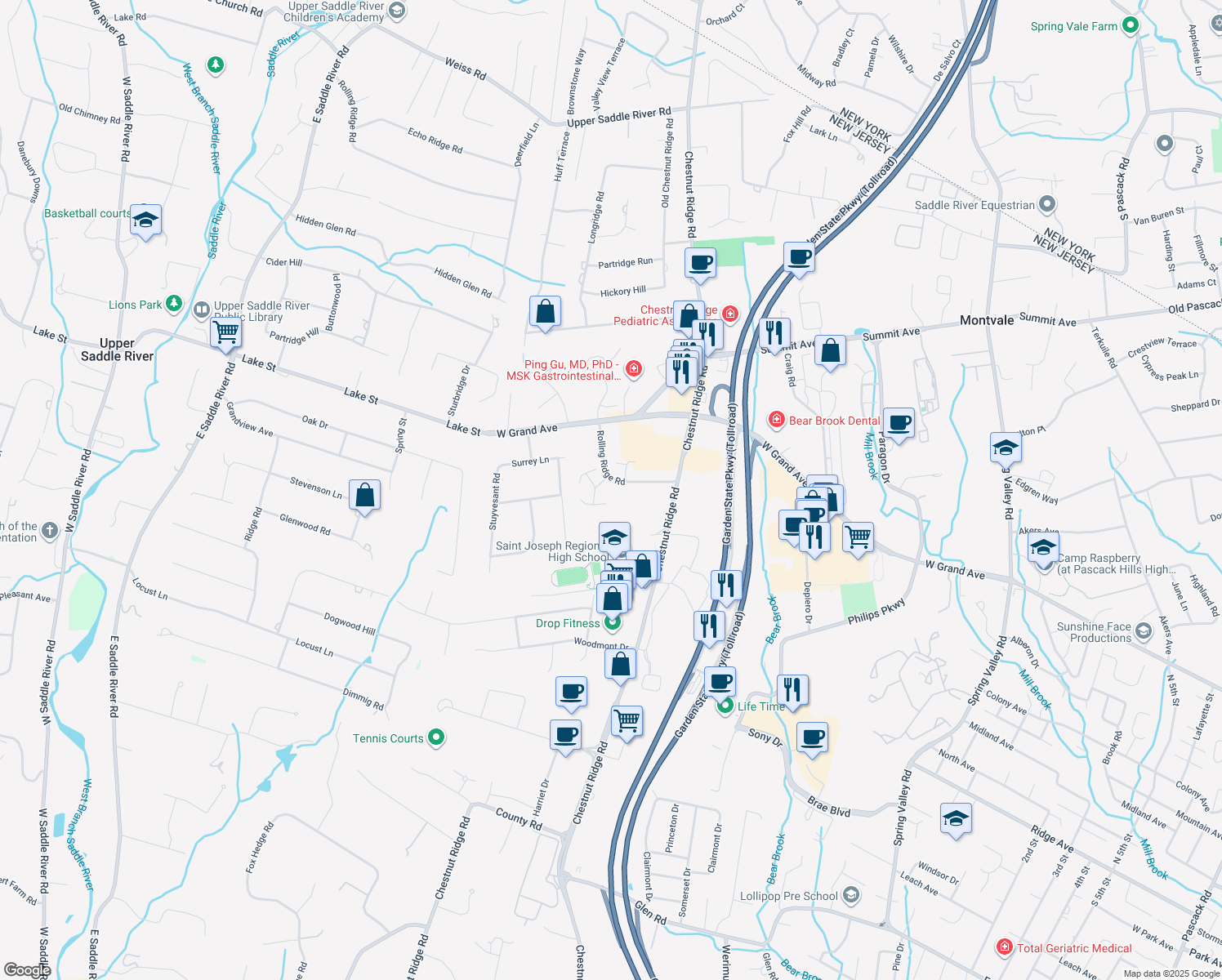 15 Rolling Ridge Road, Montvale NJ - Walk Score