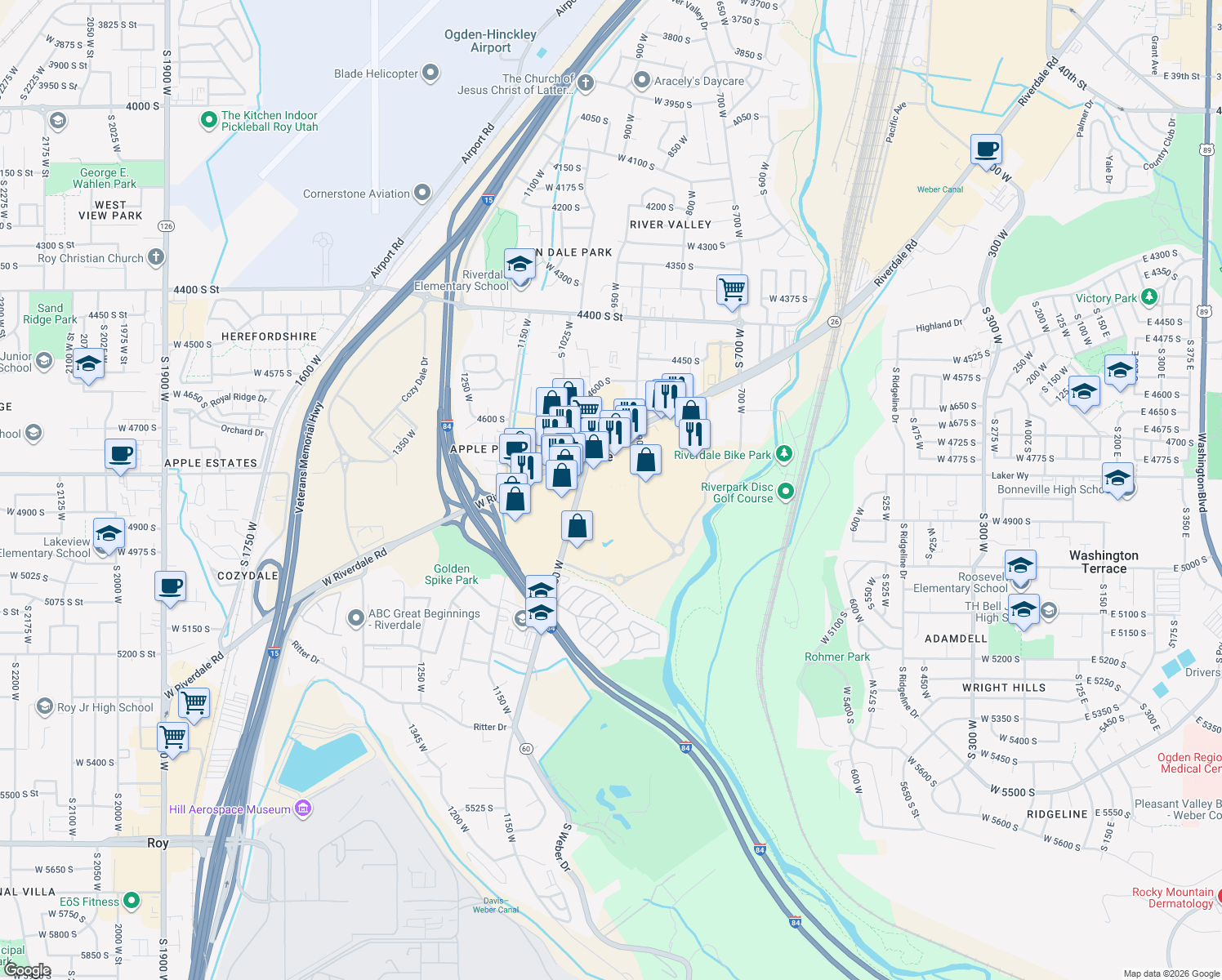 999 West Riverdale Road, Riverdale UT - Walk Score