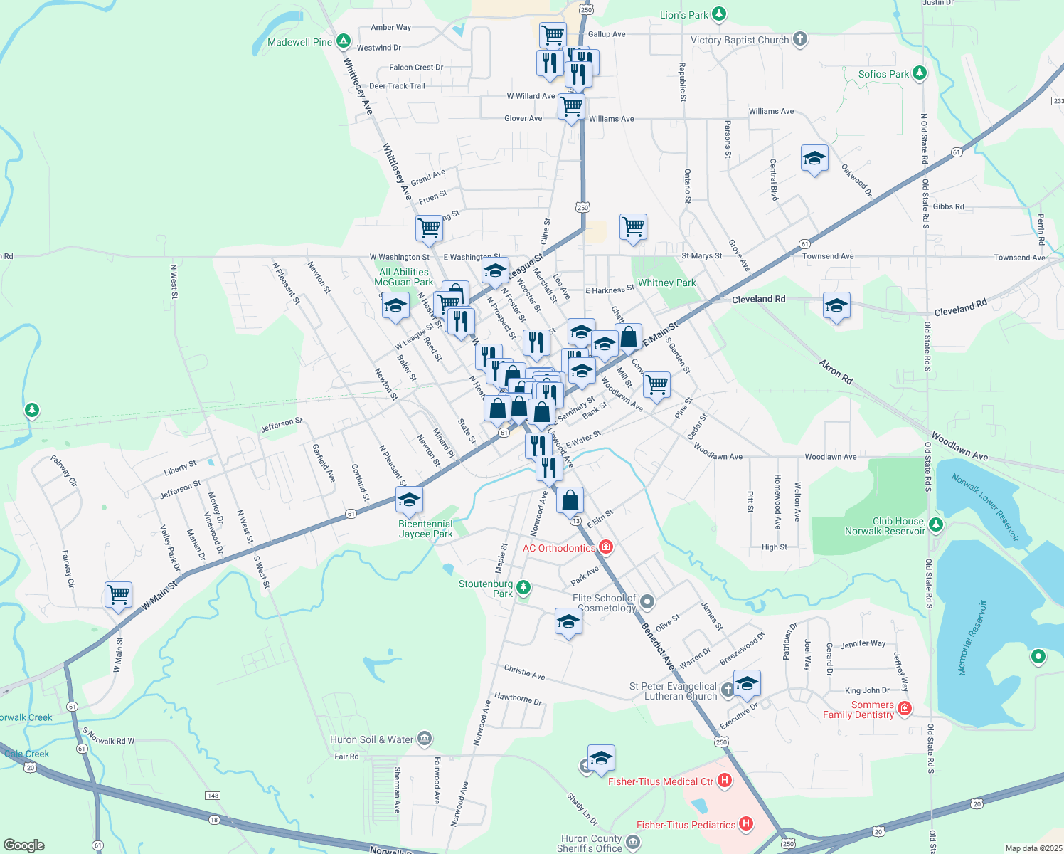 2 East Main Street, Norwalk OH - Walk Score