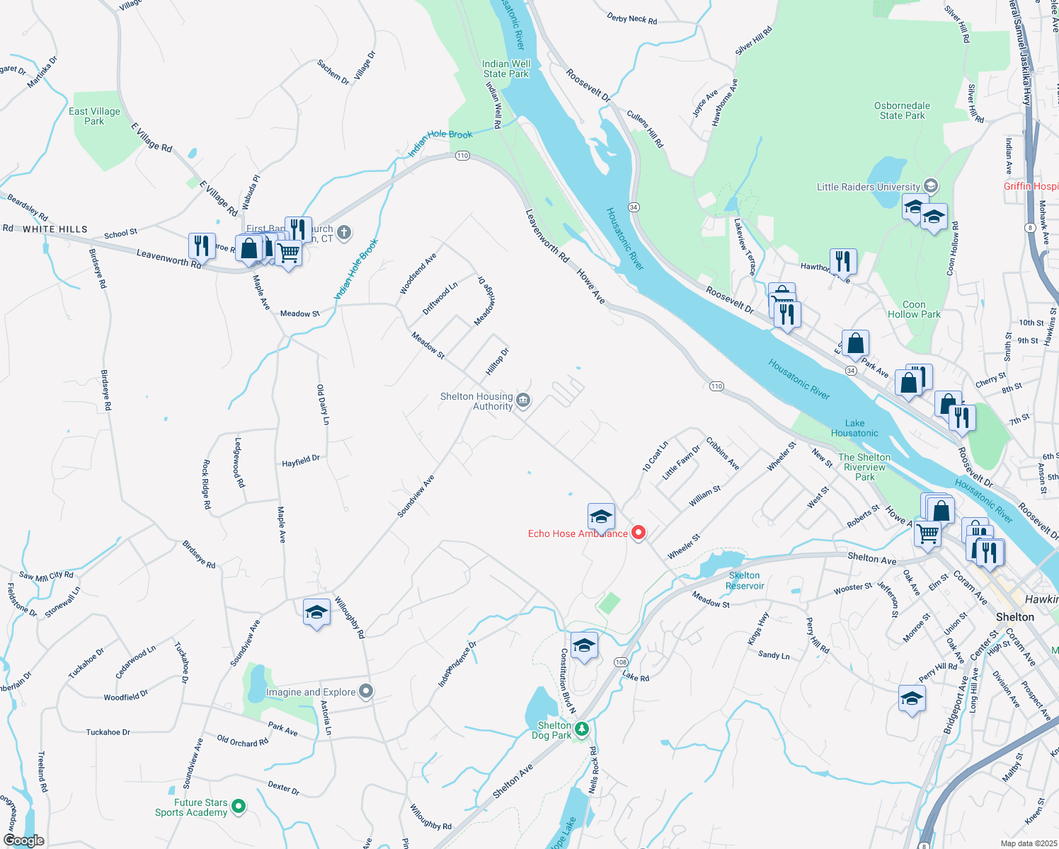 187 Meadow Street, Shelton CT - Walk Score