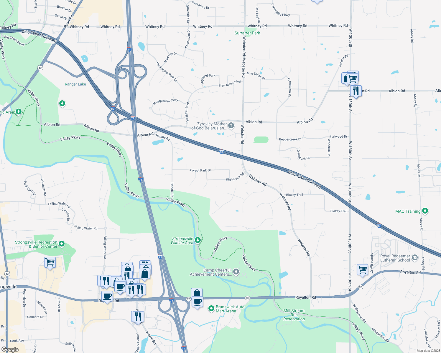 15244 High Point Road, Strongsville OH - Walk Score