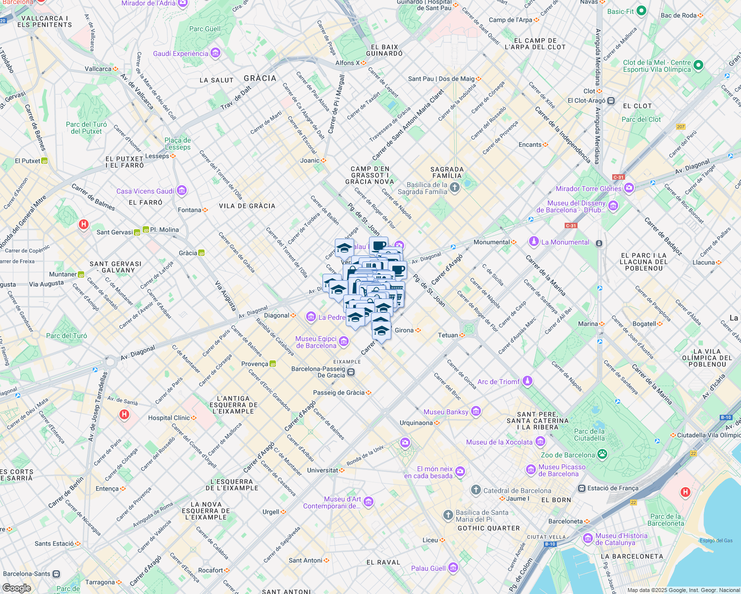 304 Carrer de Mallorca, Barcelona CT - Walk Score