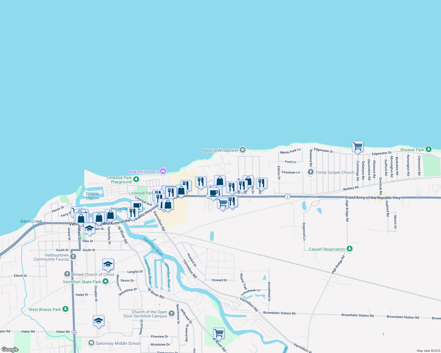 Vermilion OH - Walk Score