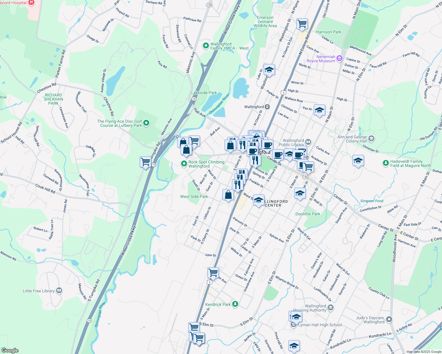 11 Washington Street, Wallingford Center CT - Walk Score