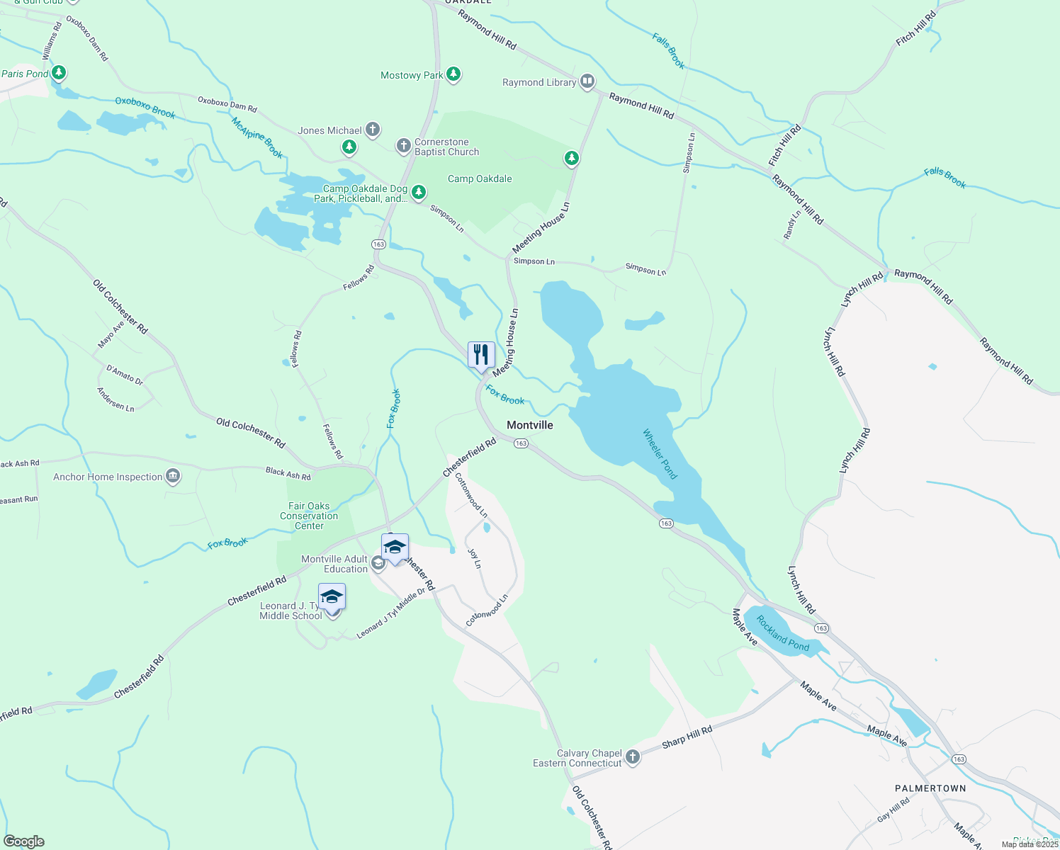 Montville CT - Walk Score