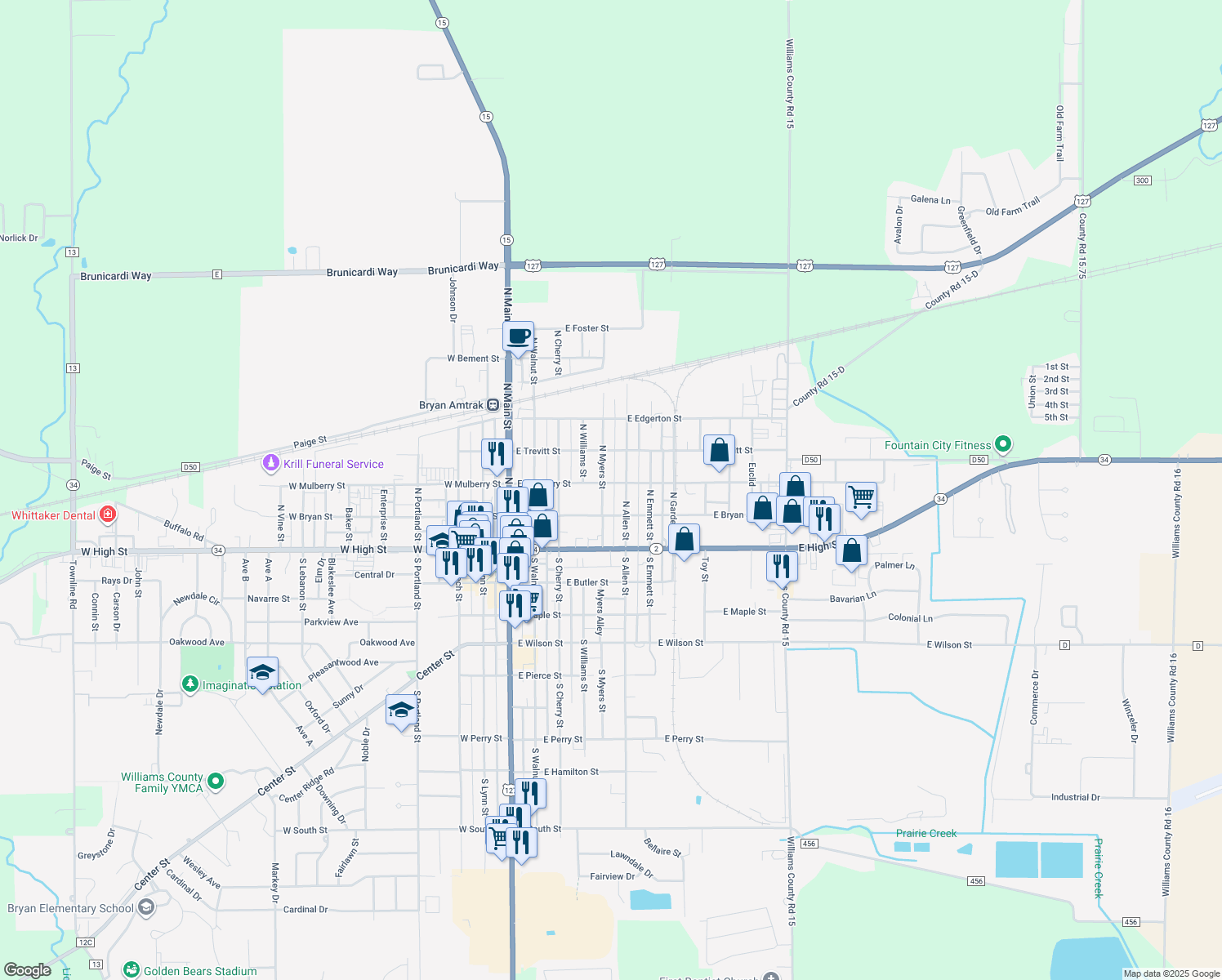 410 East Mulberry Street, Bryan OH - Walk Score