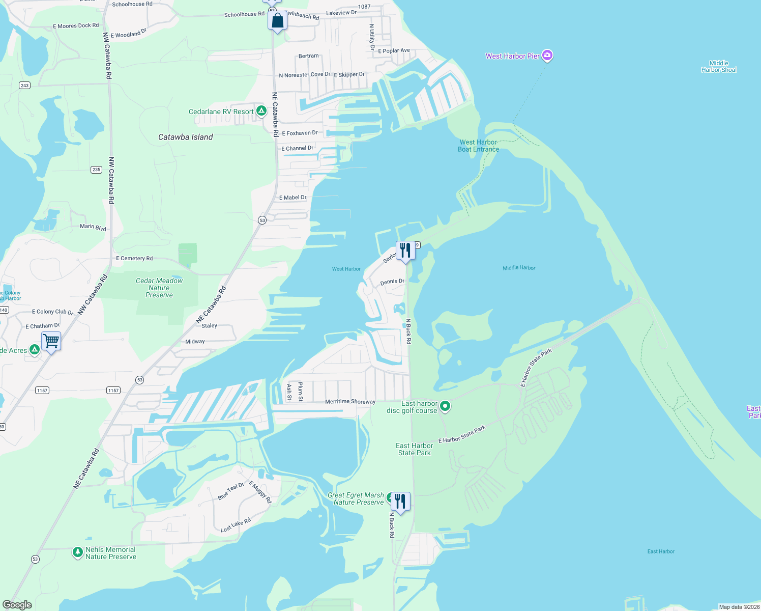 2006 North Nan Street, Lakeside Marblehead OH - Walk Score