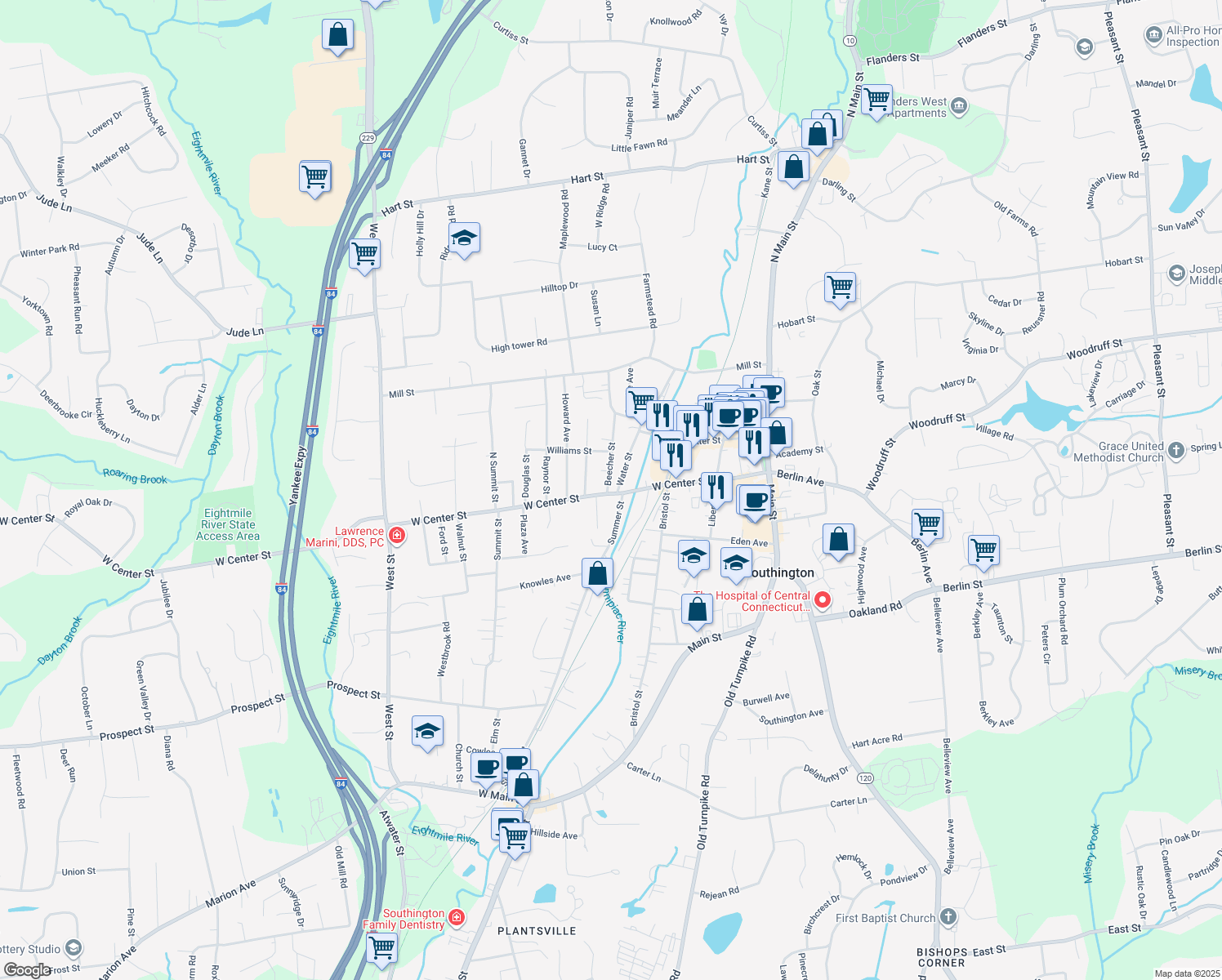 151 Center Street, Southington CT - Walk Score