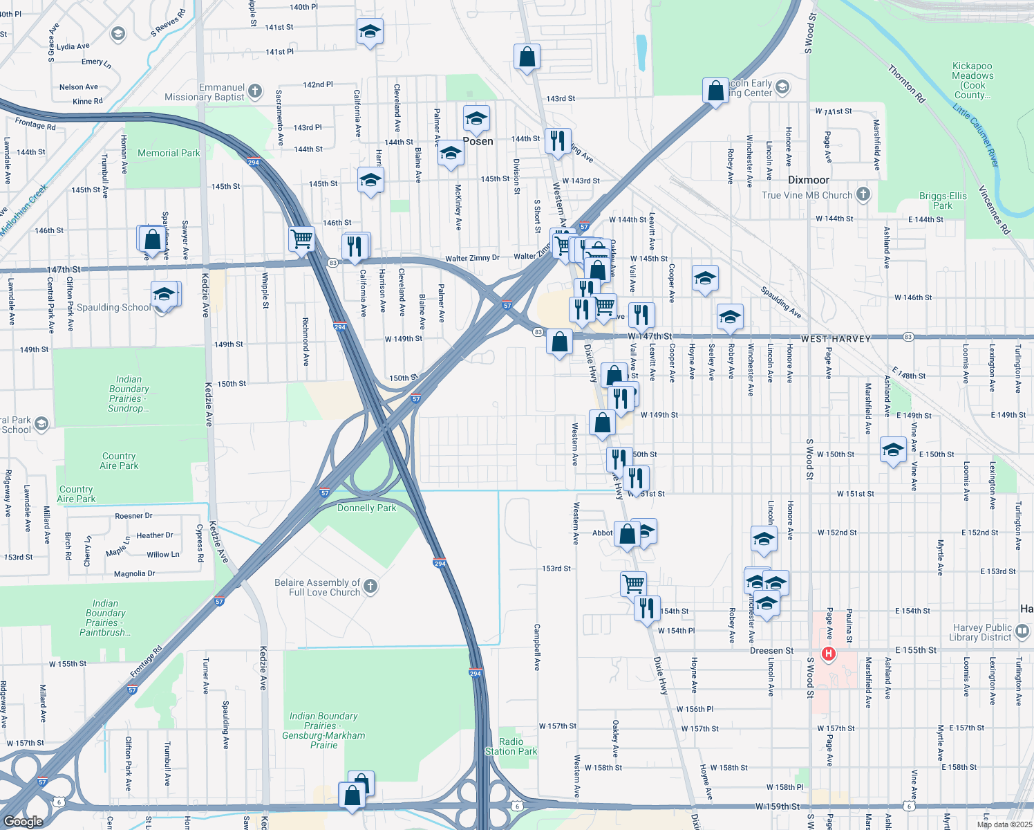 Maplewood Avenue, Harvey IL - Walk Score