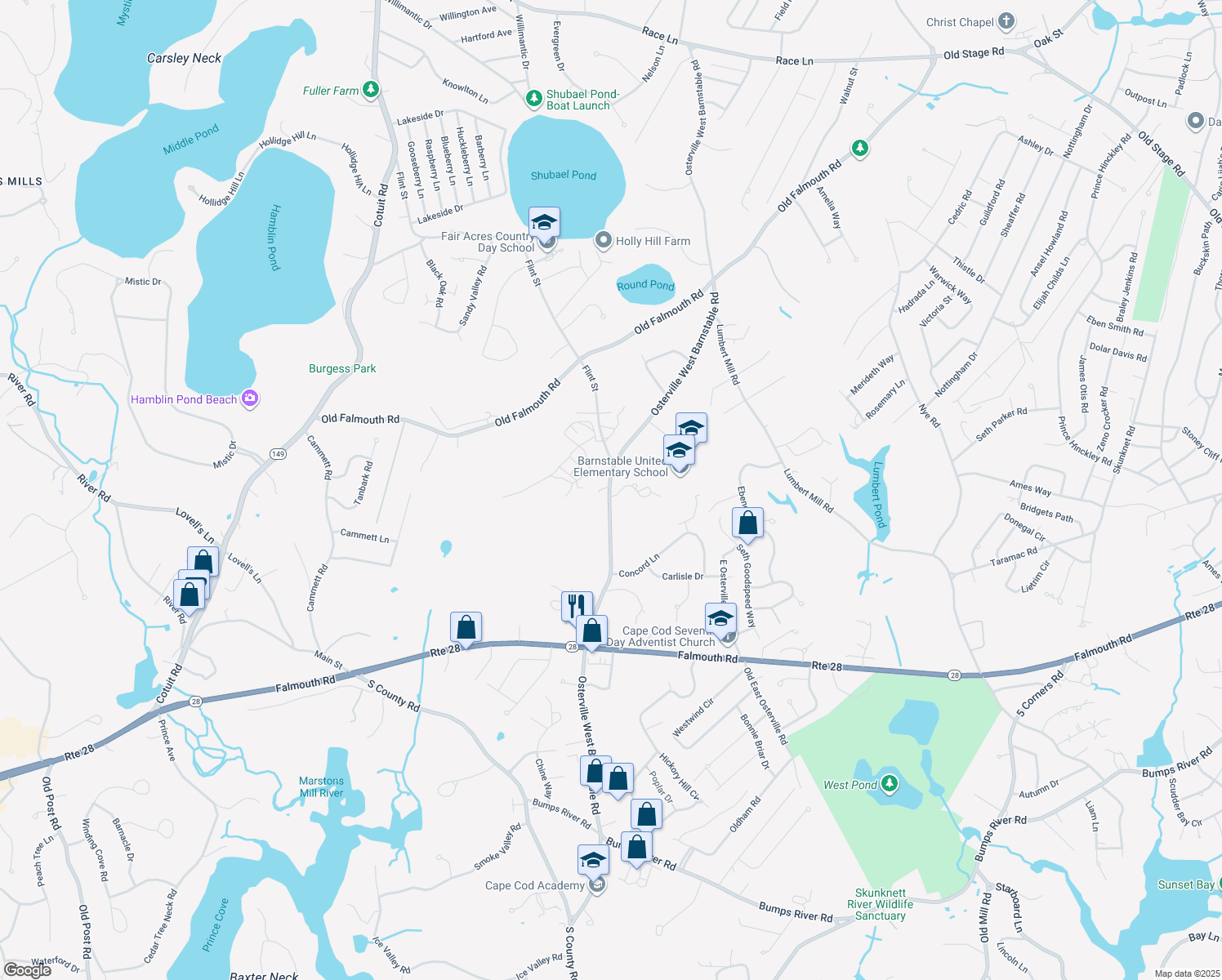 646 Osterville West Barnstable Road, Barnstable Town MA - Walk Score