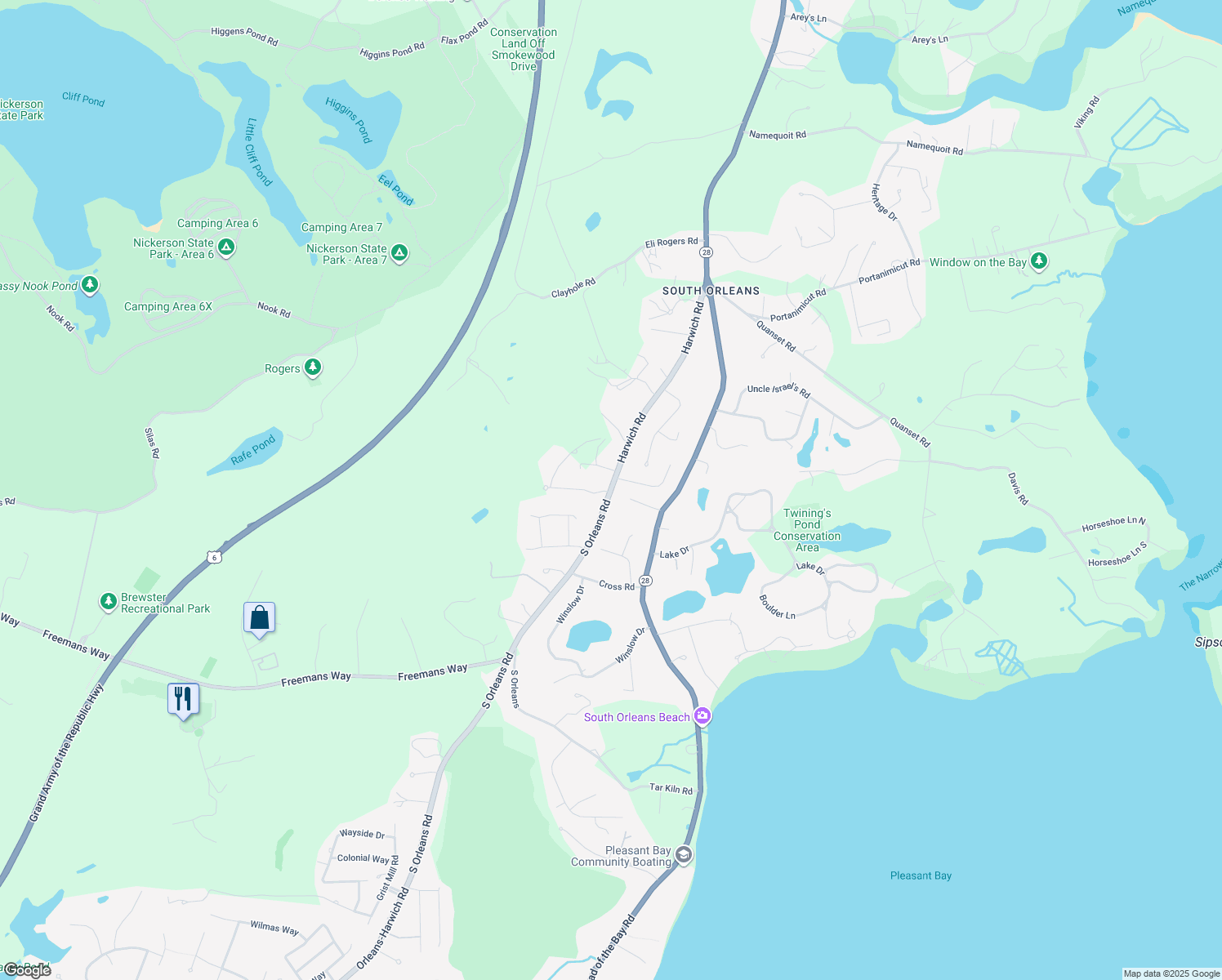 203 South Orleans Road, Brewster MA - Walk Score