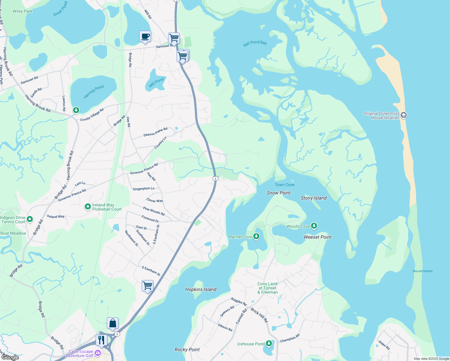 20 Mary Chase Road, Eastham MA - Walk Score