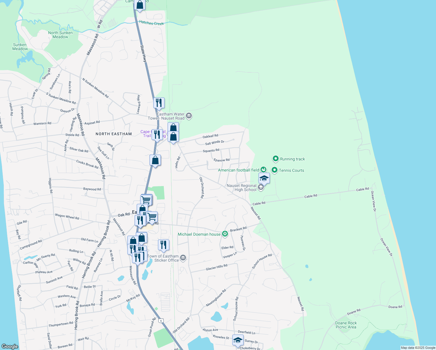 65 Aquinnah Road, Eastham MA - Walk Score