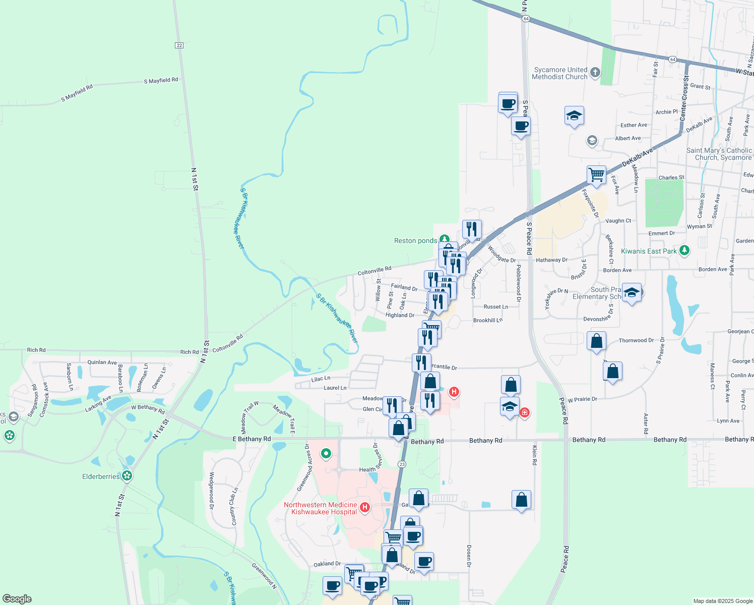 1617 Willow Street, Sycamore IL - Walk Score