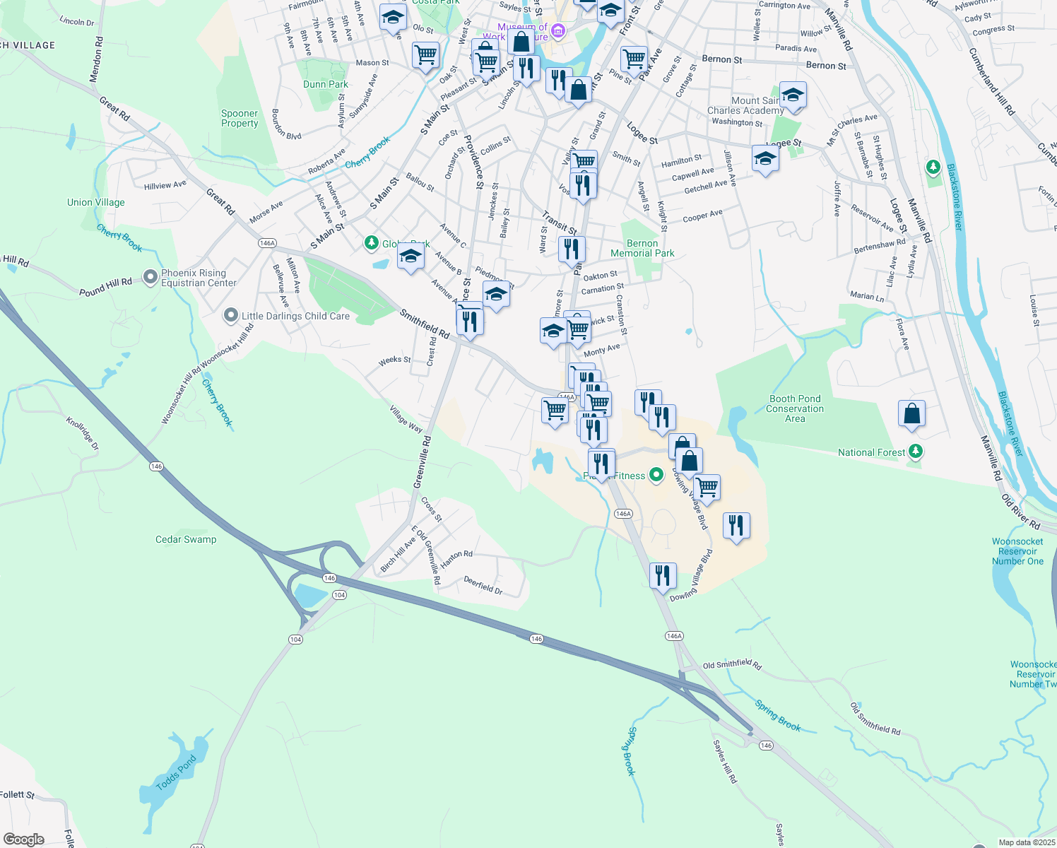 19 Chester Street, North Smithfield RI - Walk Score