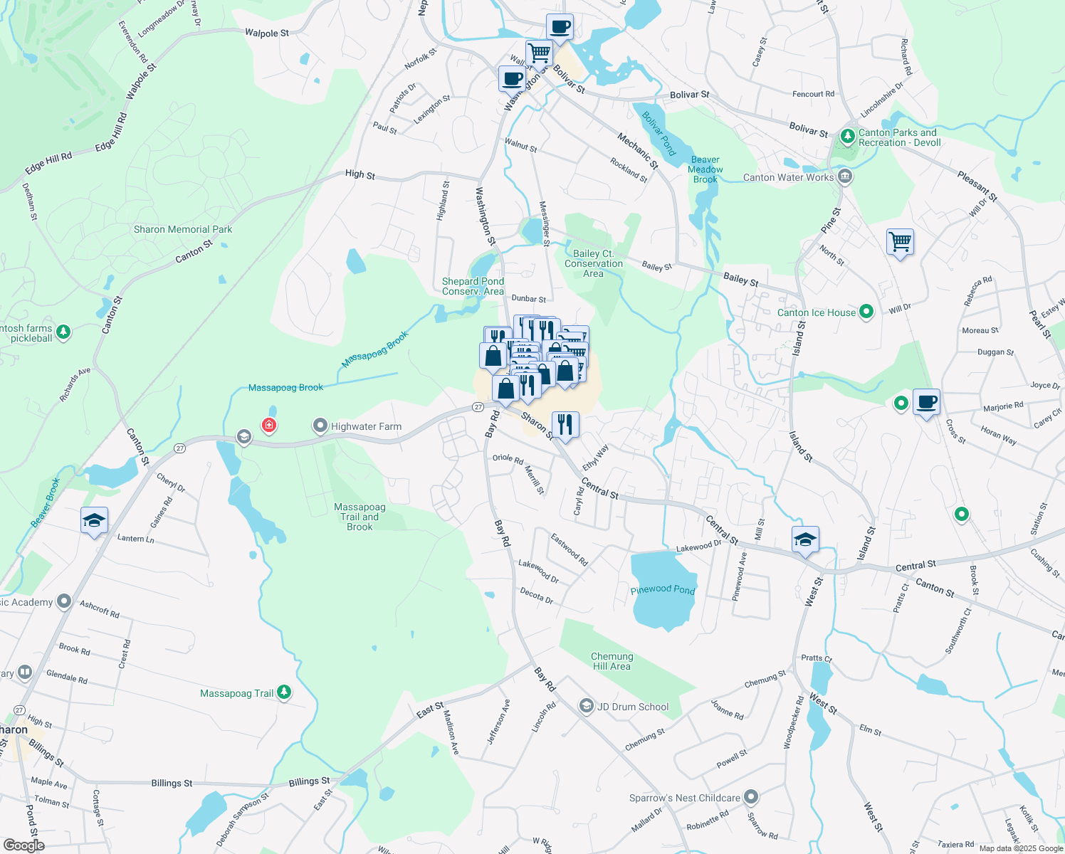 90 Sharon Street, Stoughton MA - Walk Score