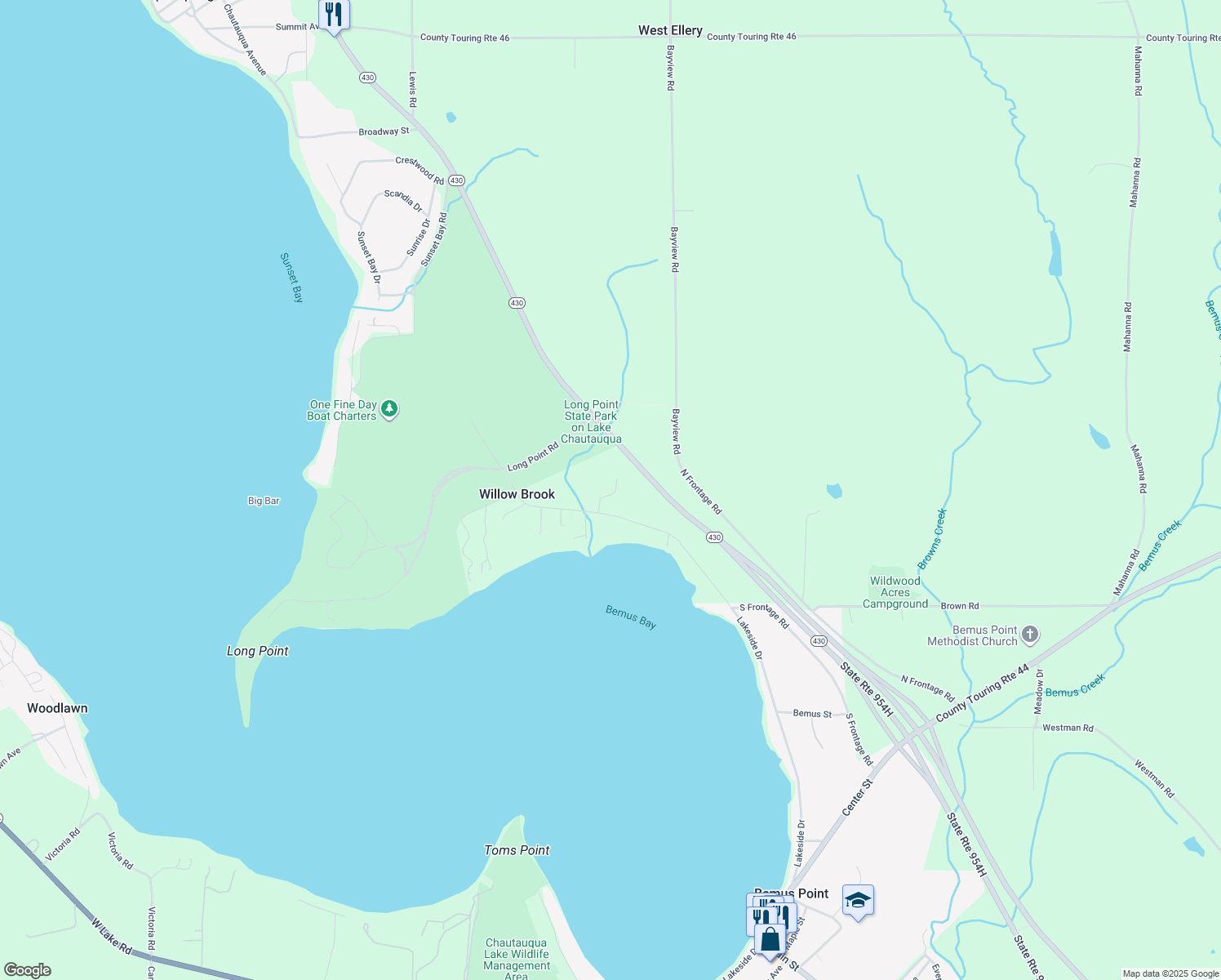 4410 Lakeside Drive, Bemus Point NY - Walk Score