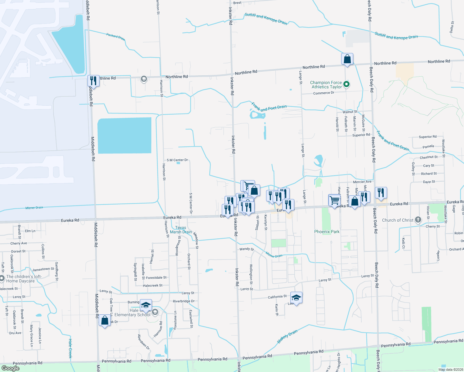14574 Inkster Road, Romulus MI - Walk Score