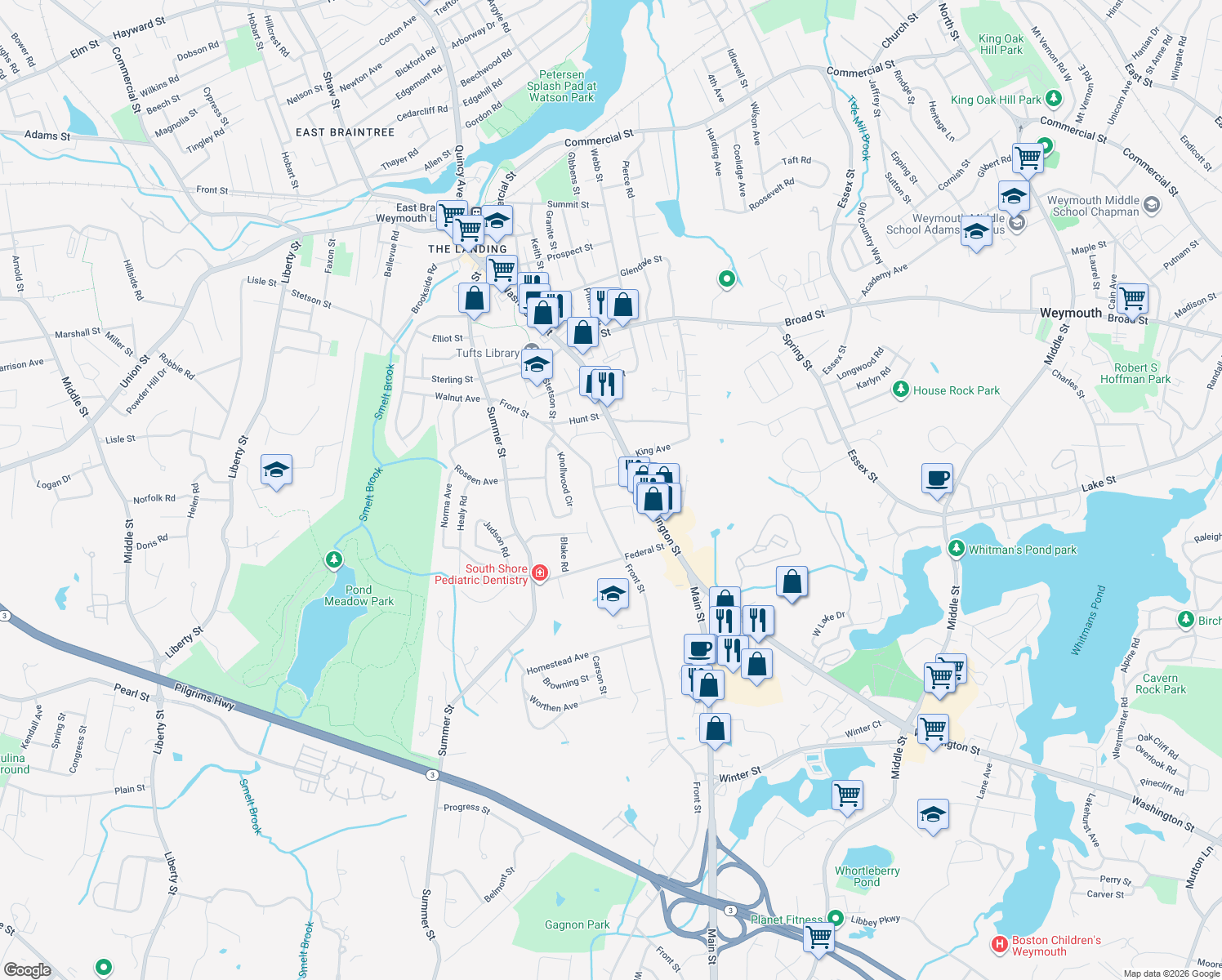 34 Congress Street, Weymouth Town MA - Walk Score