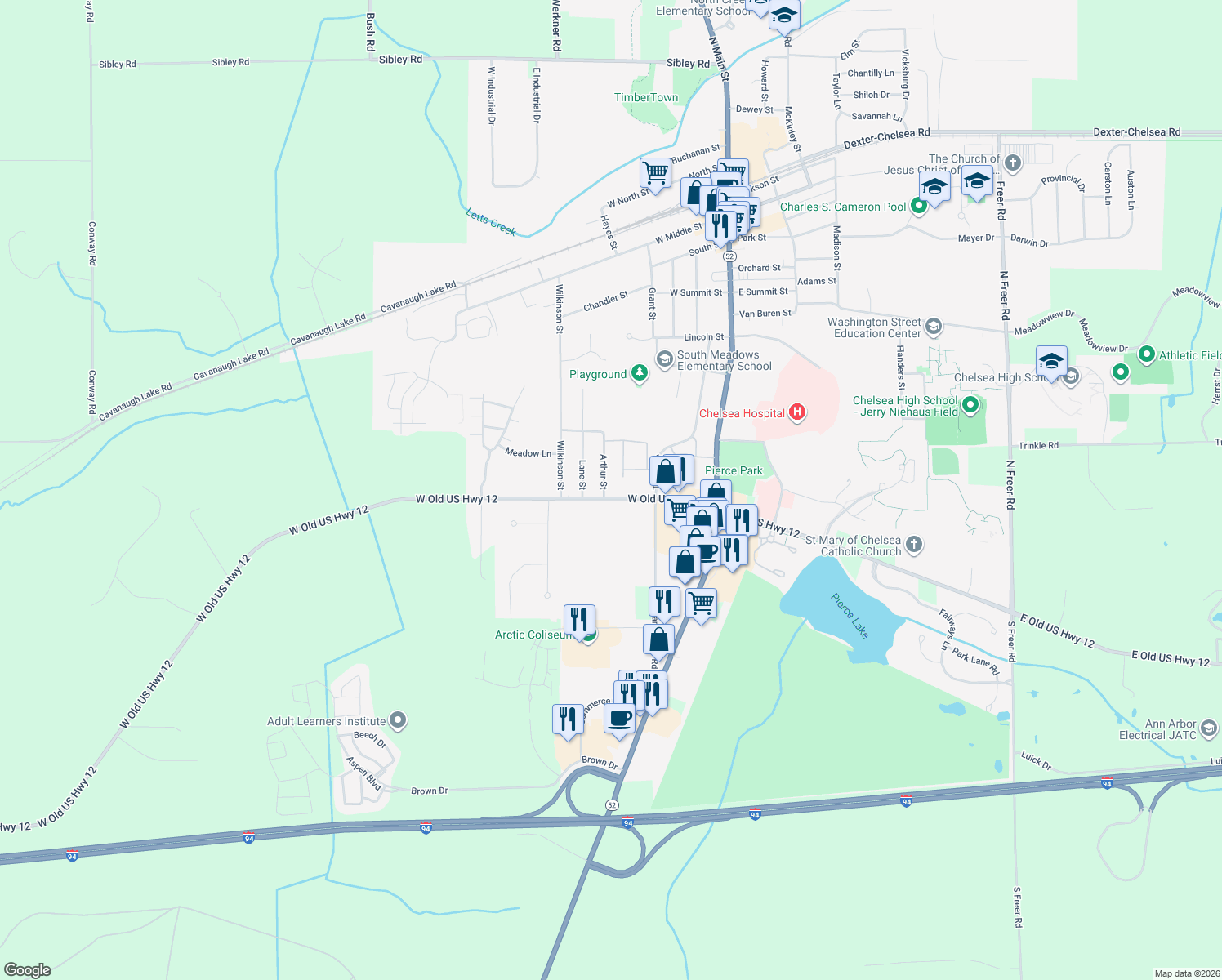 525 Arthur Street, Chelsea MI - Walk Score