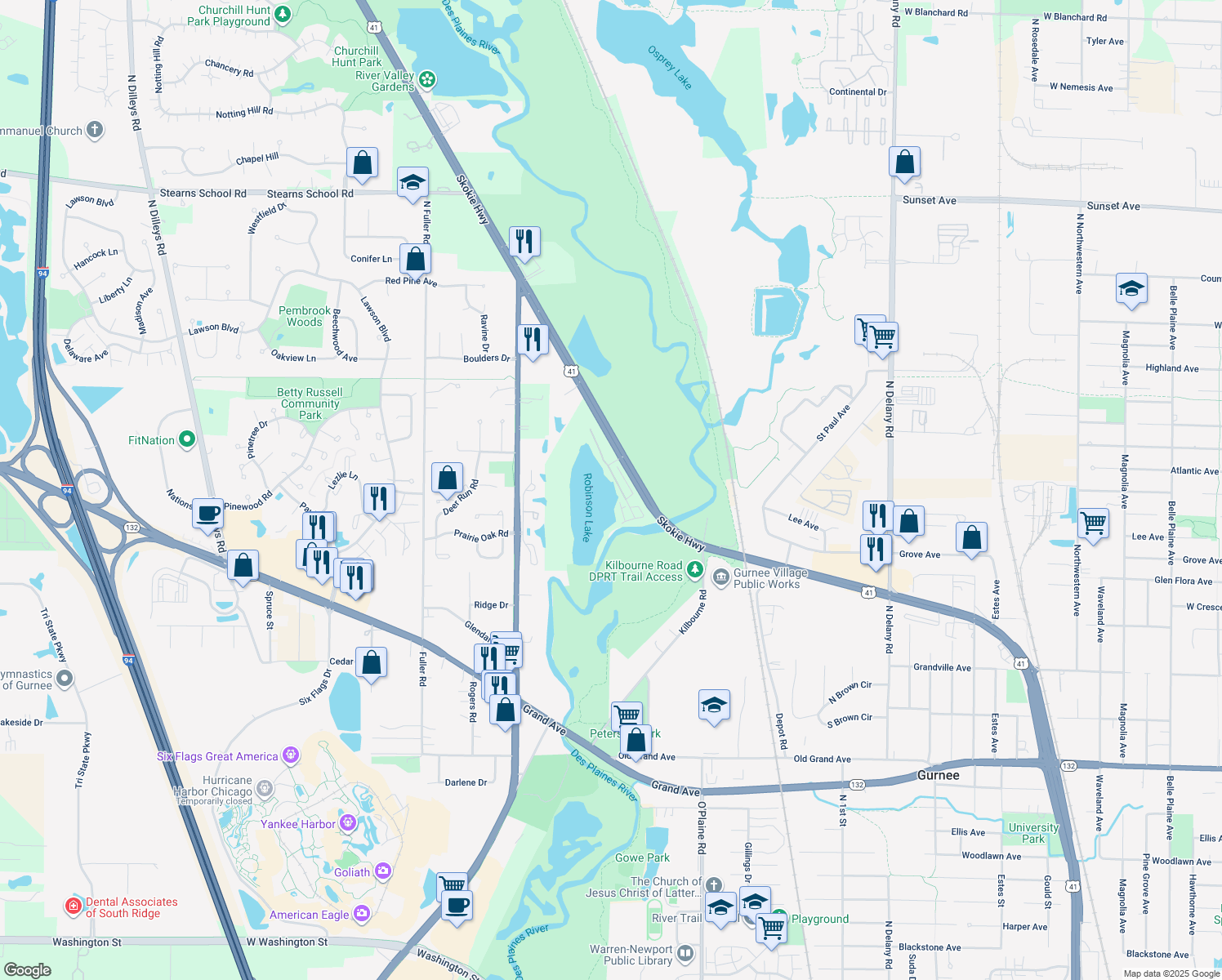 35730 North Skokie Highway, Gurnee IL - Walk Score