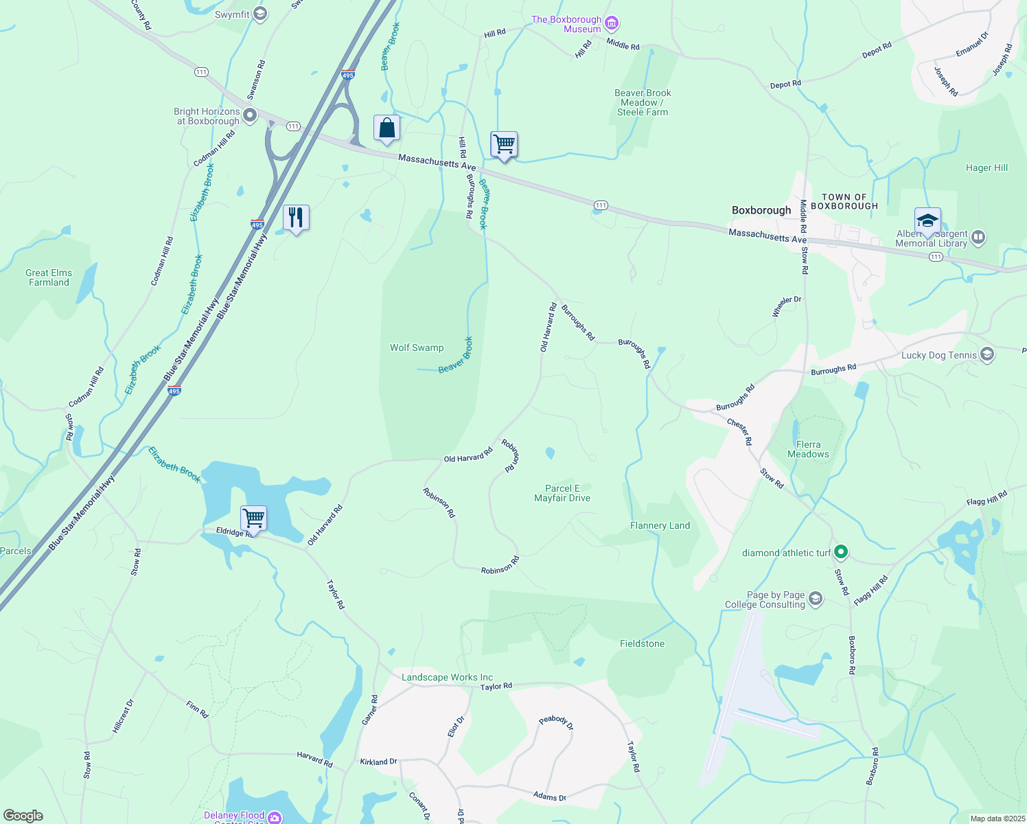 205 Old Harvard Road, Boxborough MA - Walk Score